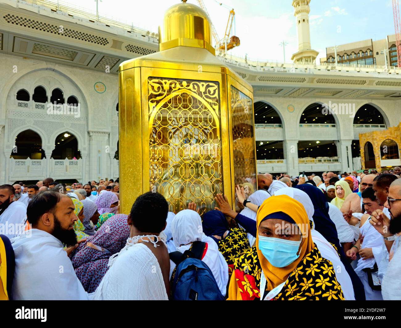 Mecca, Saudi Arabia, June 12 2024: Maqam Ibrahim or Station of Abraham ...