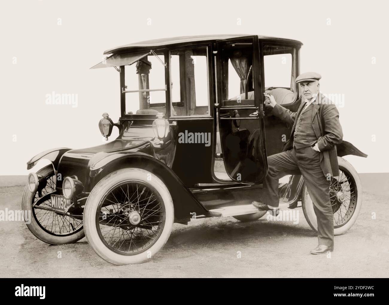 Thomas Alva Edison, 1847 - 1931, American inventor, with Detroit ...