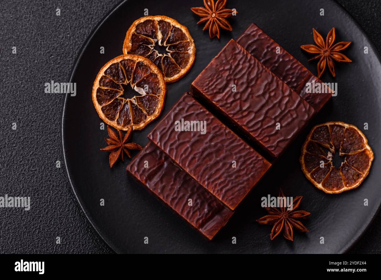 Rectangular chocolate biscuit hi-res stock photography and images - Alamy