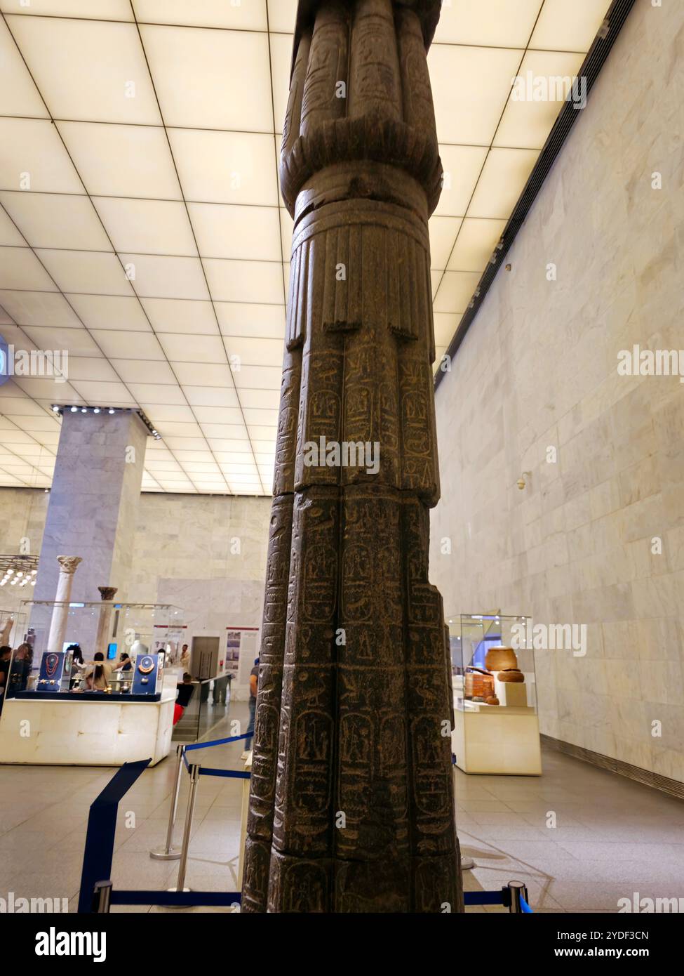 Cairo, Egypt, October 6 2024: Various monuments inside The National ...