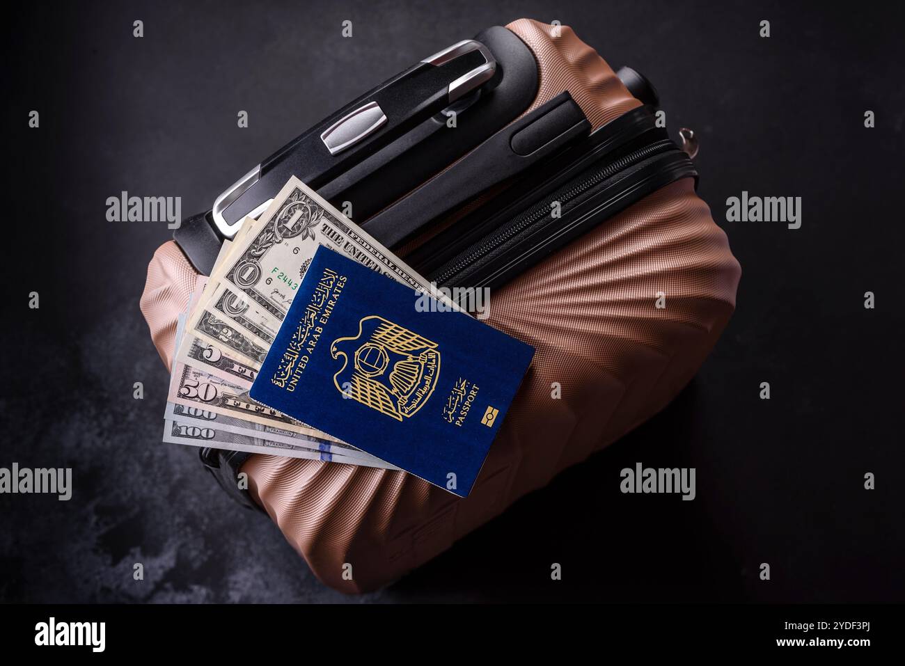 International passport of a citizen of United Arab Emirates Stock Photo ...