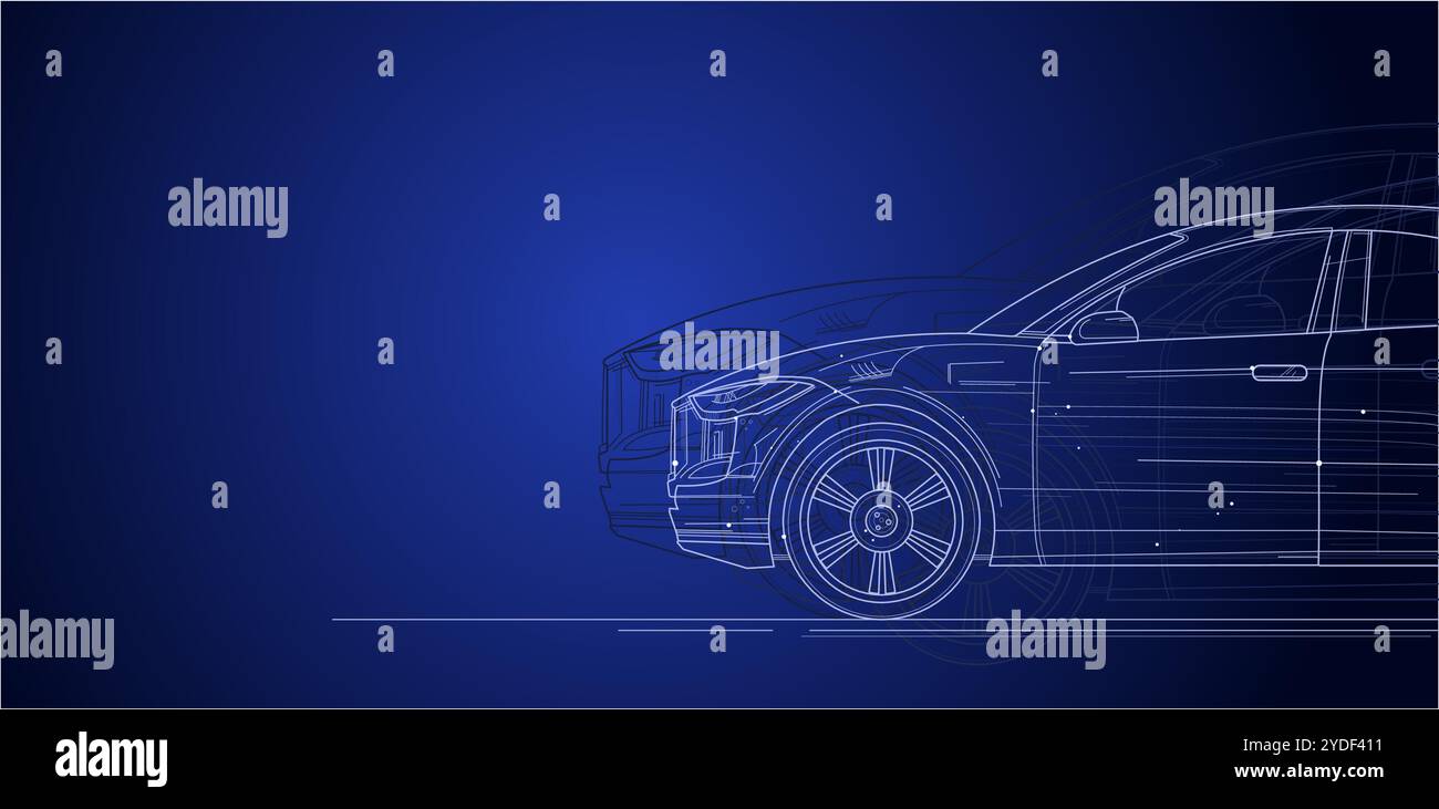 Automotive background Stock Vector Images - Alamy