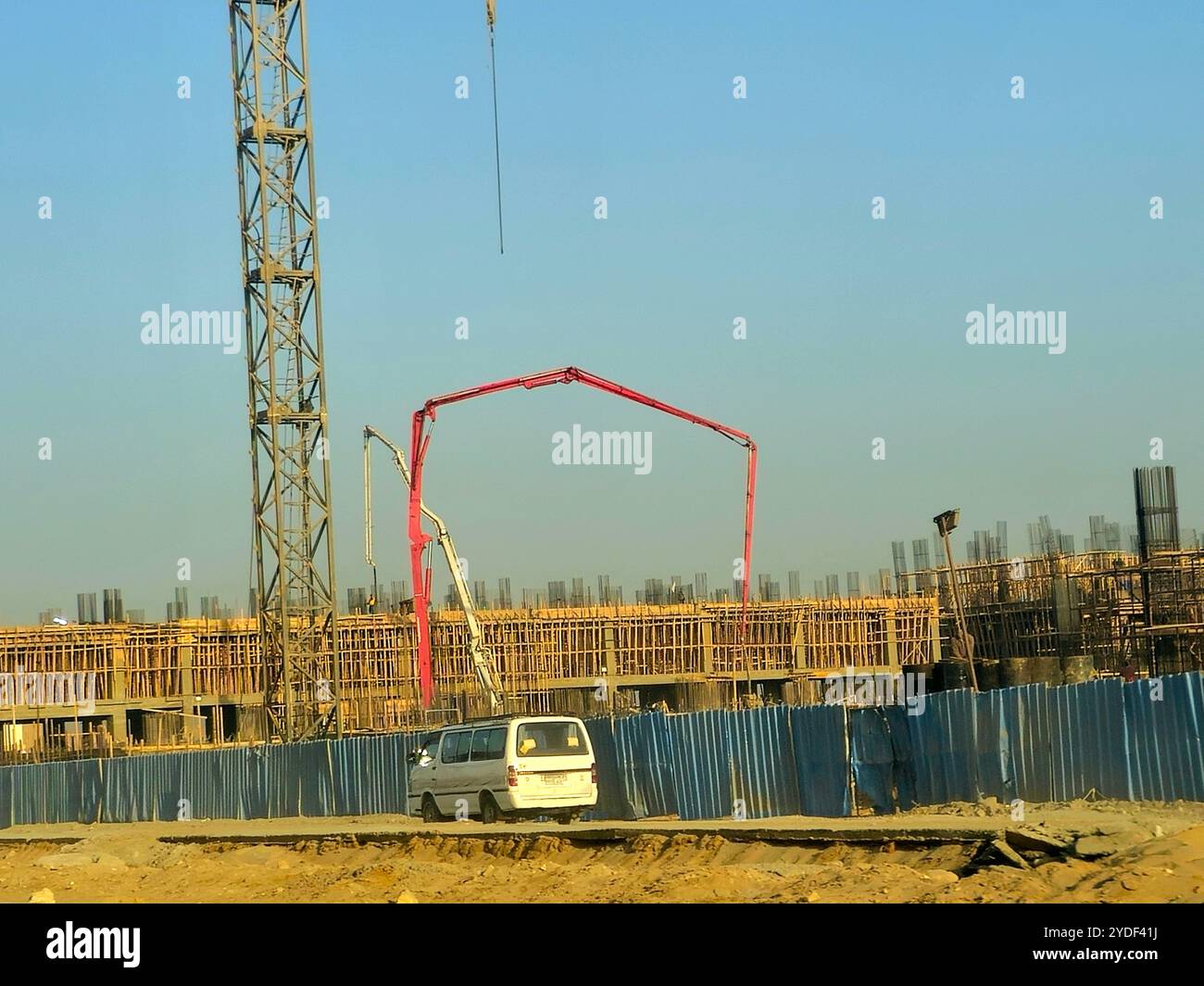 Cairo, Egypt, October 13 2024: New buildings and high rise of ...