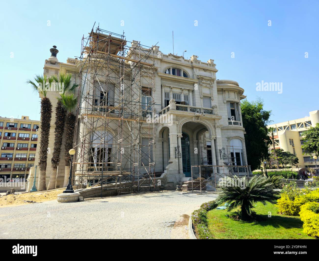 Cairo, Egypt, October 15 2024: The Saffron Zafaran Palace, an Egyptian ...