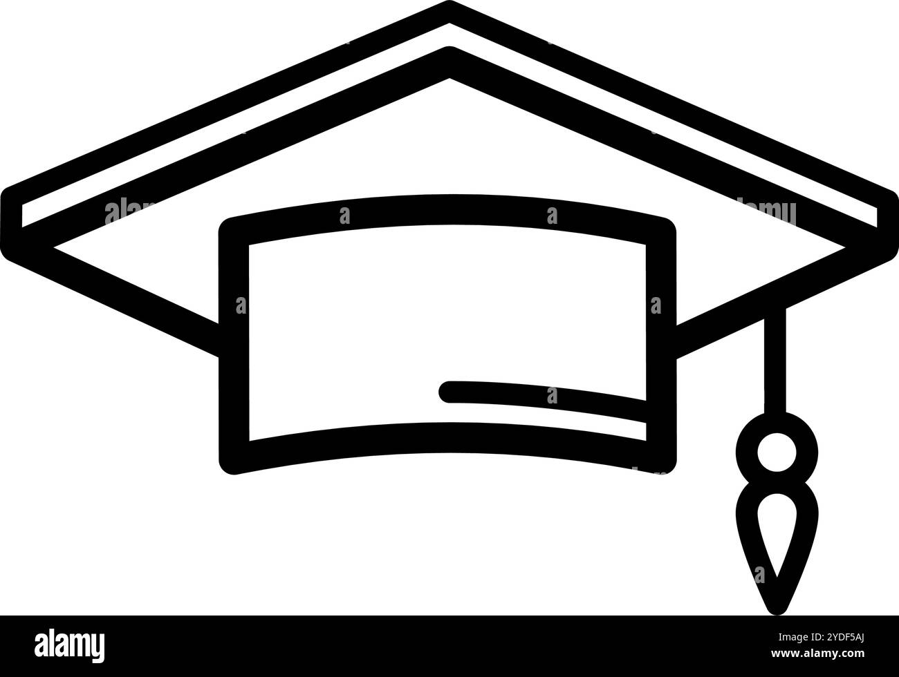 Graduation Cap, education - vector icon Stock Vector Image & Art - Alamy