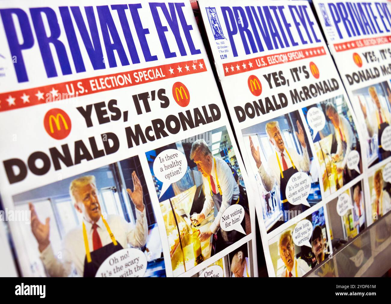 Private Eye US Election Special hits newsstands. The newspaper, a ...