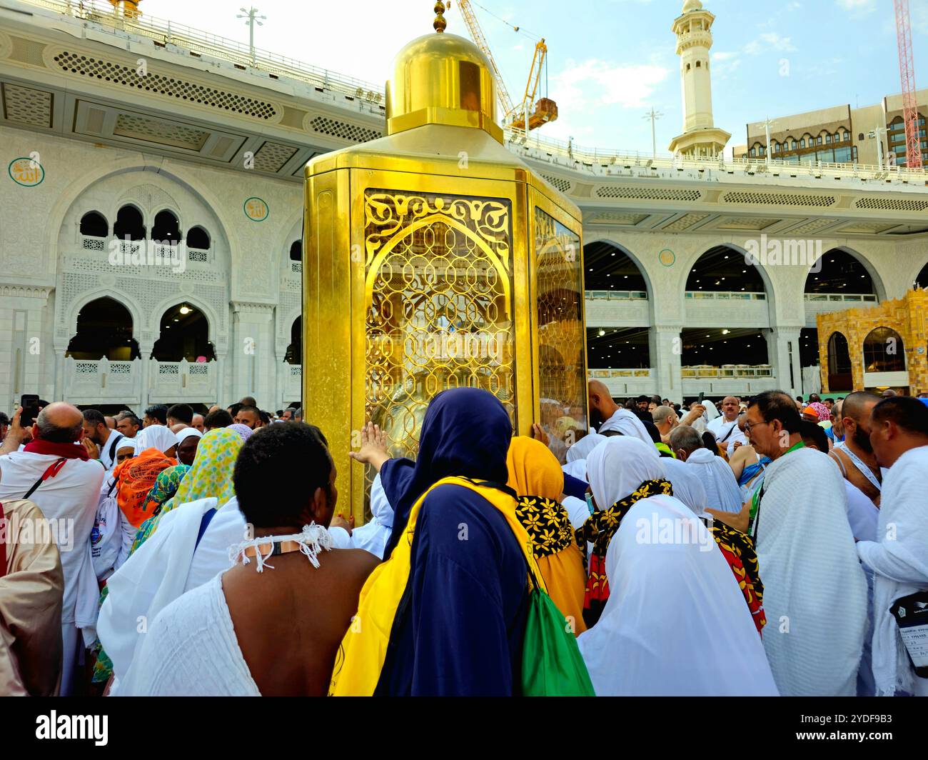 Mecca, Saudi Arabia, June 12 2024: Maqam Ibrahim or Station of Abraham ...