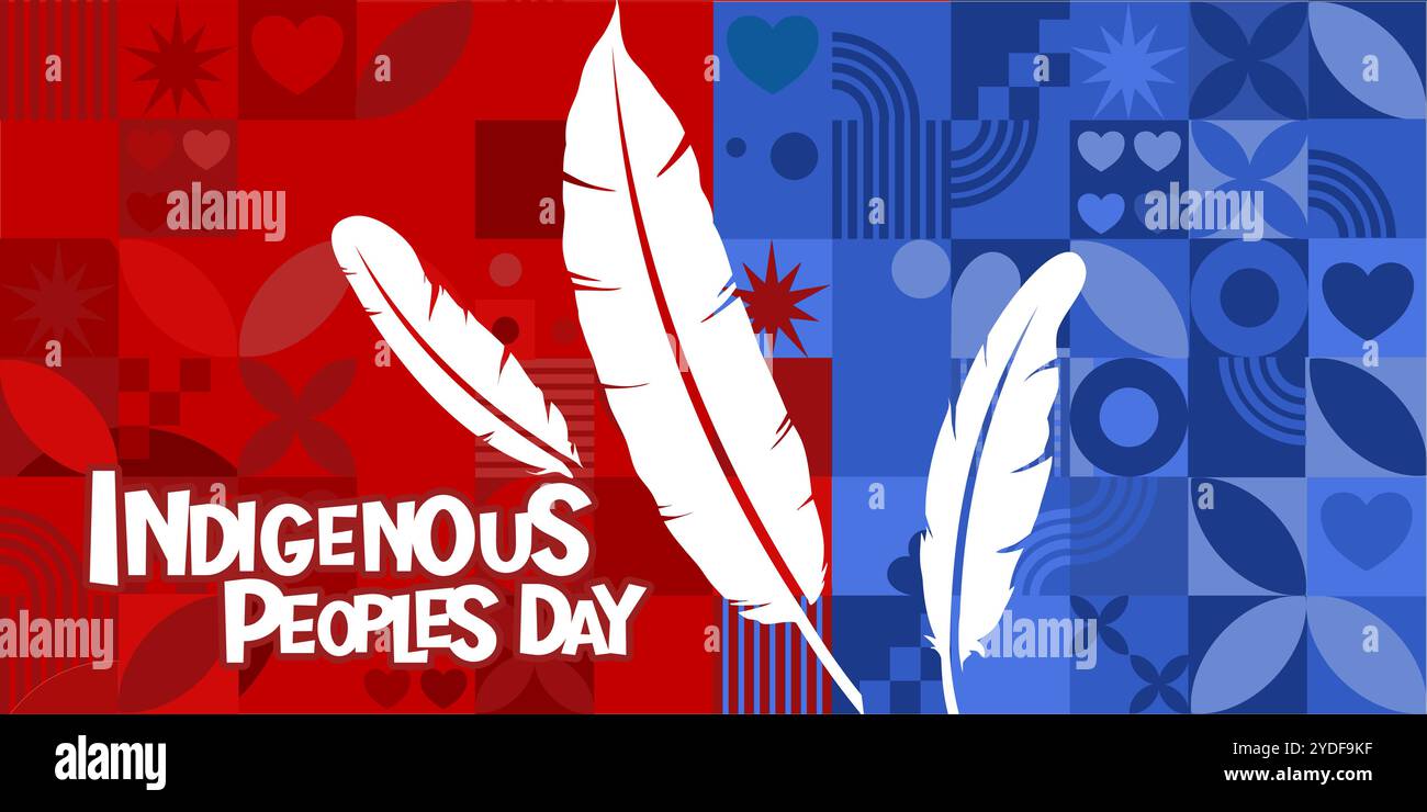 Indigenous Peoples Day - banner, card Stock Vector Image & Art - Alamy