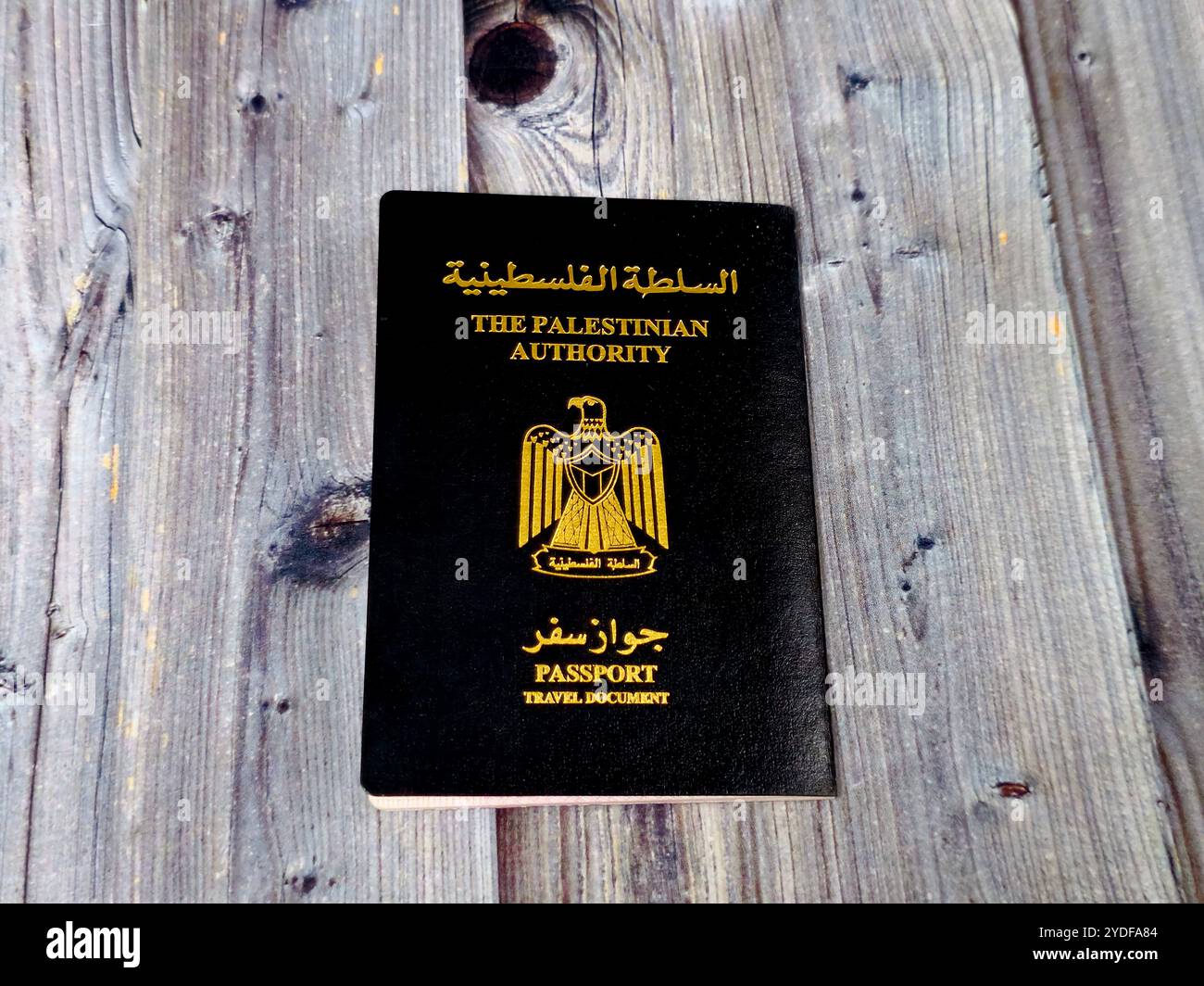 The Palestinian authority passport travel document, for Palestinian ...