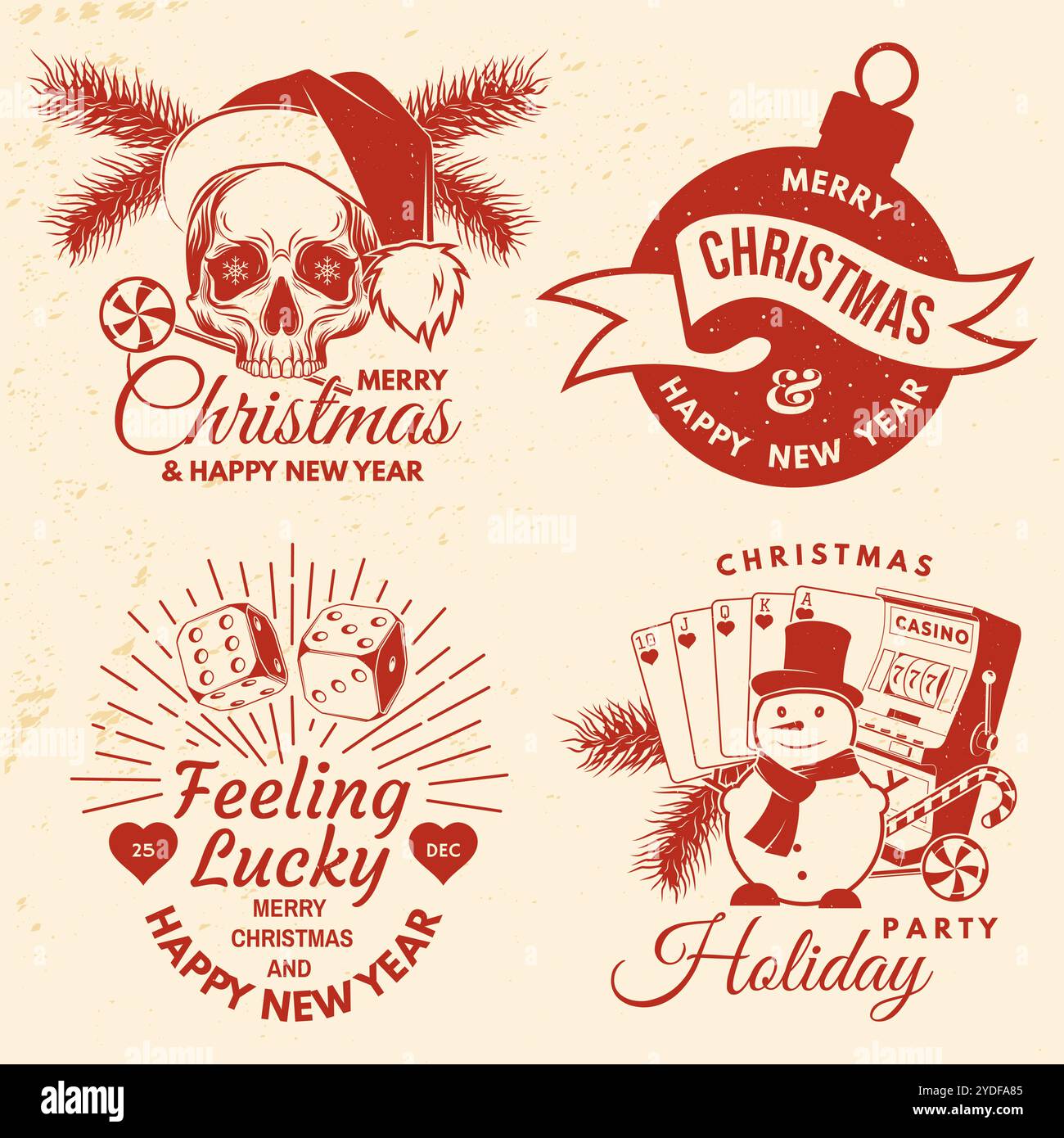 Santa claus vintage game Stock Vector Images - Alamy