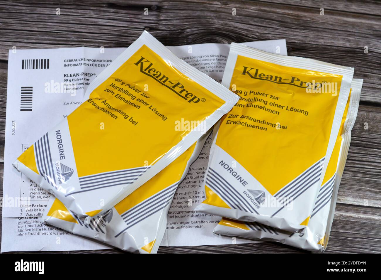 Cairo, Egypt, October 4 2024: Klean Prep sachet powder for oral ...