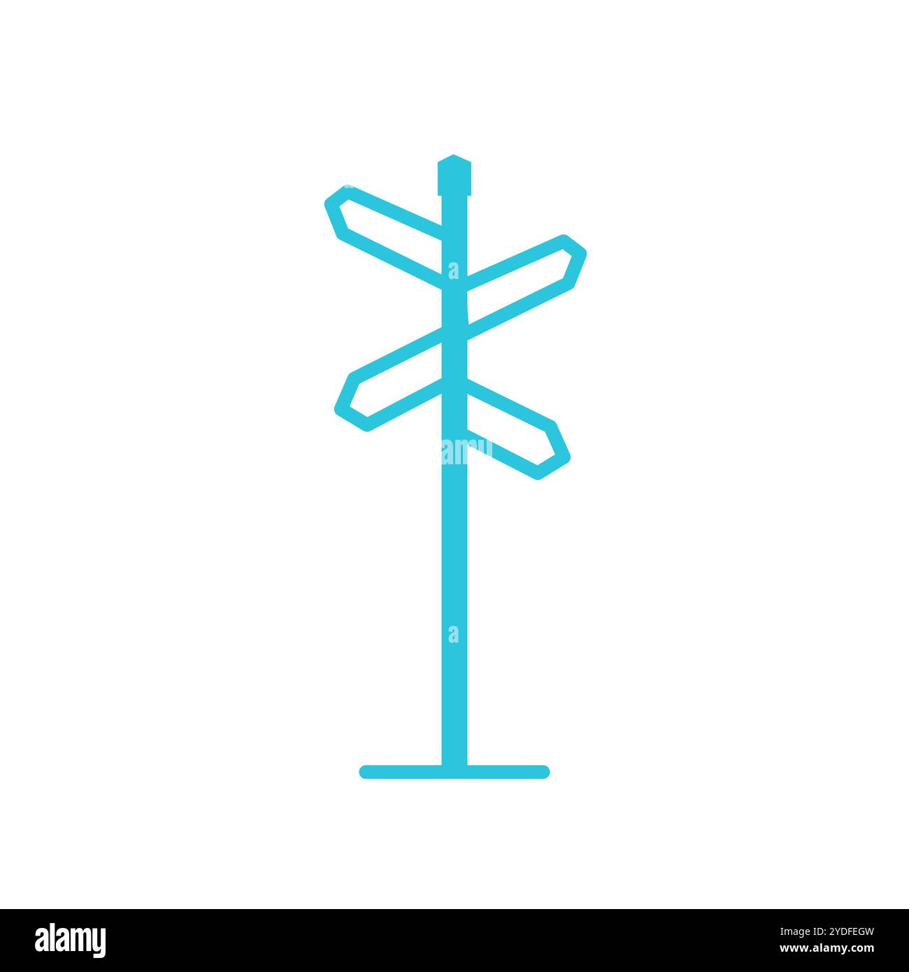 Directional road sign from Cut Out Stock Images & Pictures - Alamy