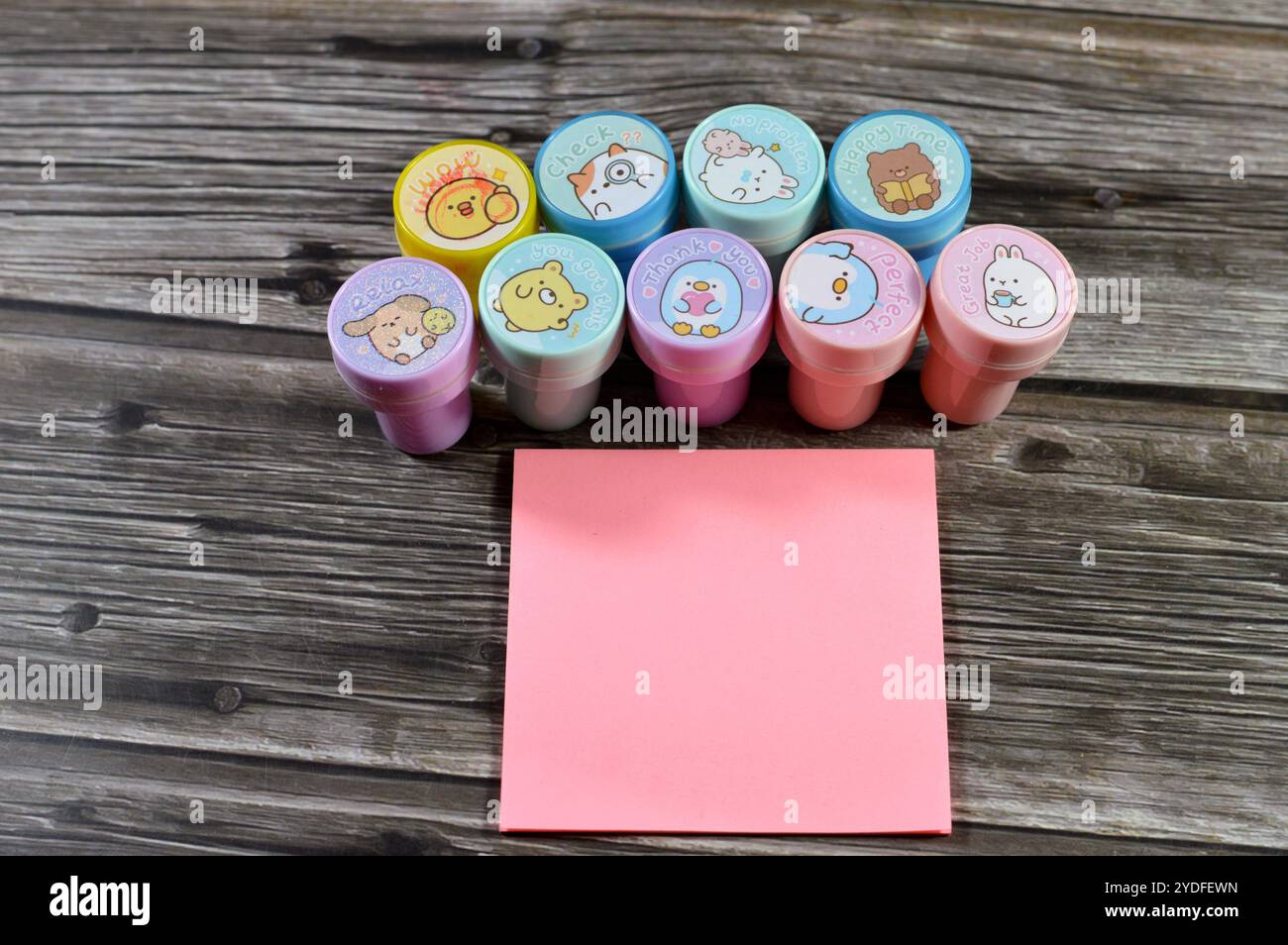 safe ink seal series stamp for children and sticky papers, stamps with ...