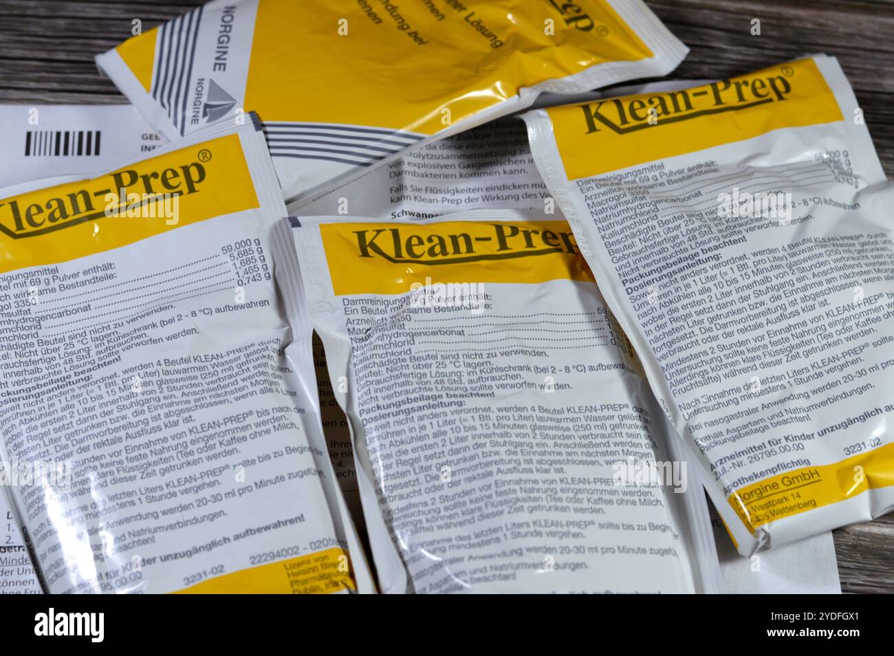 Cairo, Egypt, October 4 2024: Klean Prep sachet powder for oral ...