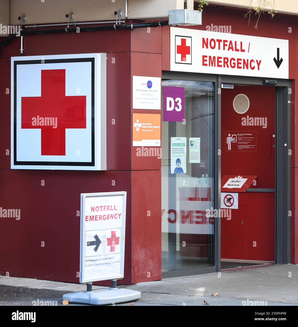 Universitaets-Notfallzentrum in Freiburg. Das Notfallzentrum zaehlt zu ...