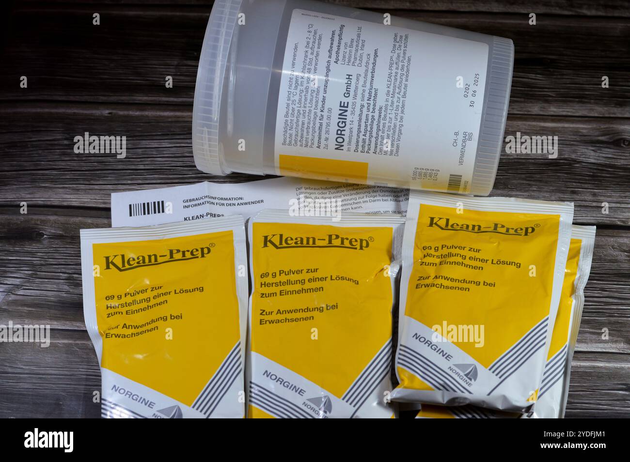 Cairo, Egypt, October 4 2024: Klean Prep sachet powder for oral ...