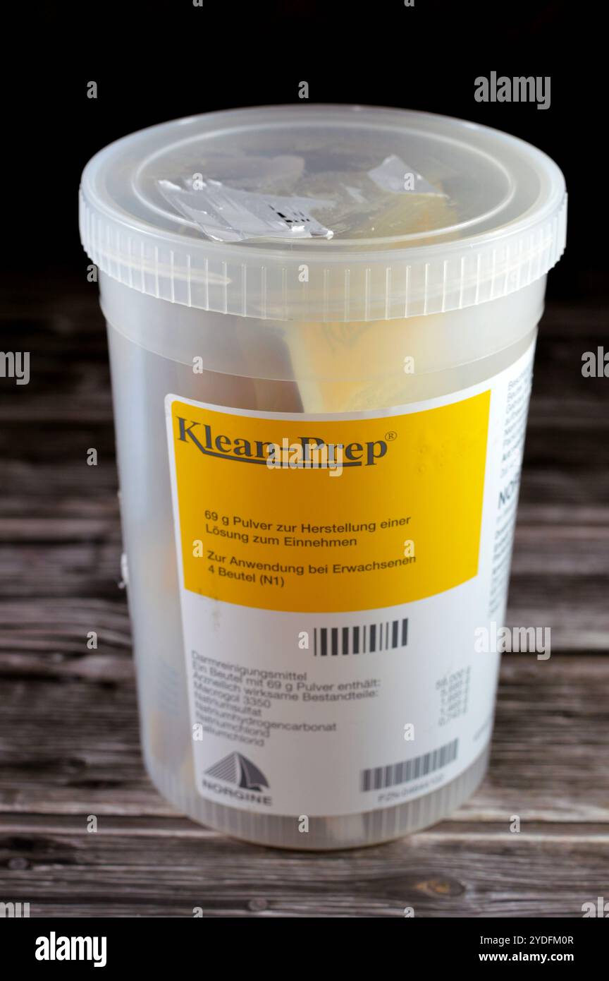 Cairo, Egypt, October 4 2024: Klean Prep sachet powder for oral ...