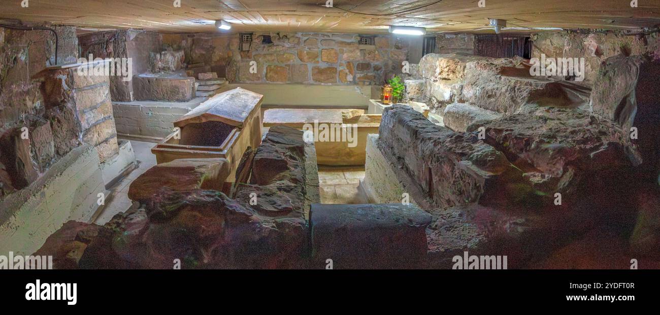 Inside the Tomb of Saint Lazarus in the Church of Saint Lazarus ...