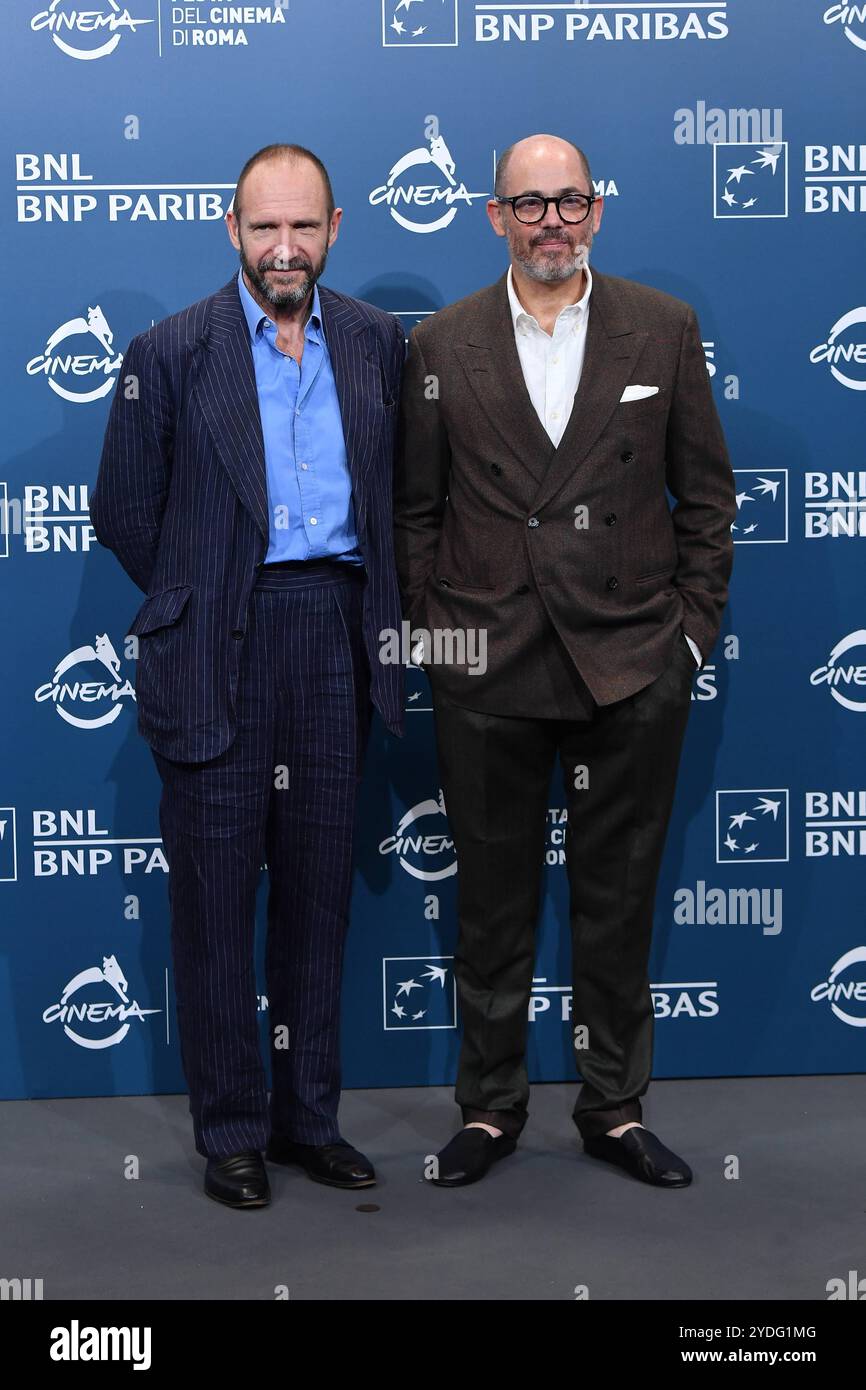 Ralph Fiennes and Edward Berger Ralph Fiennes and Edward Berger Roma Cinema Fest 2024 . Rome ...