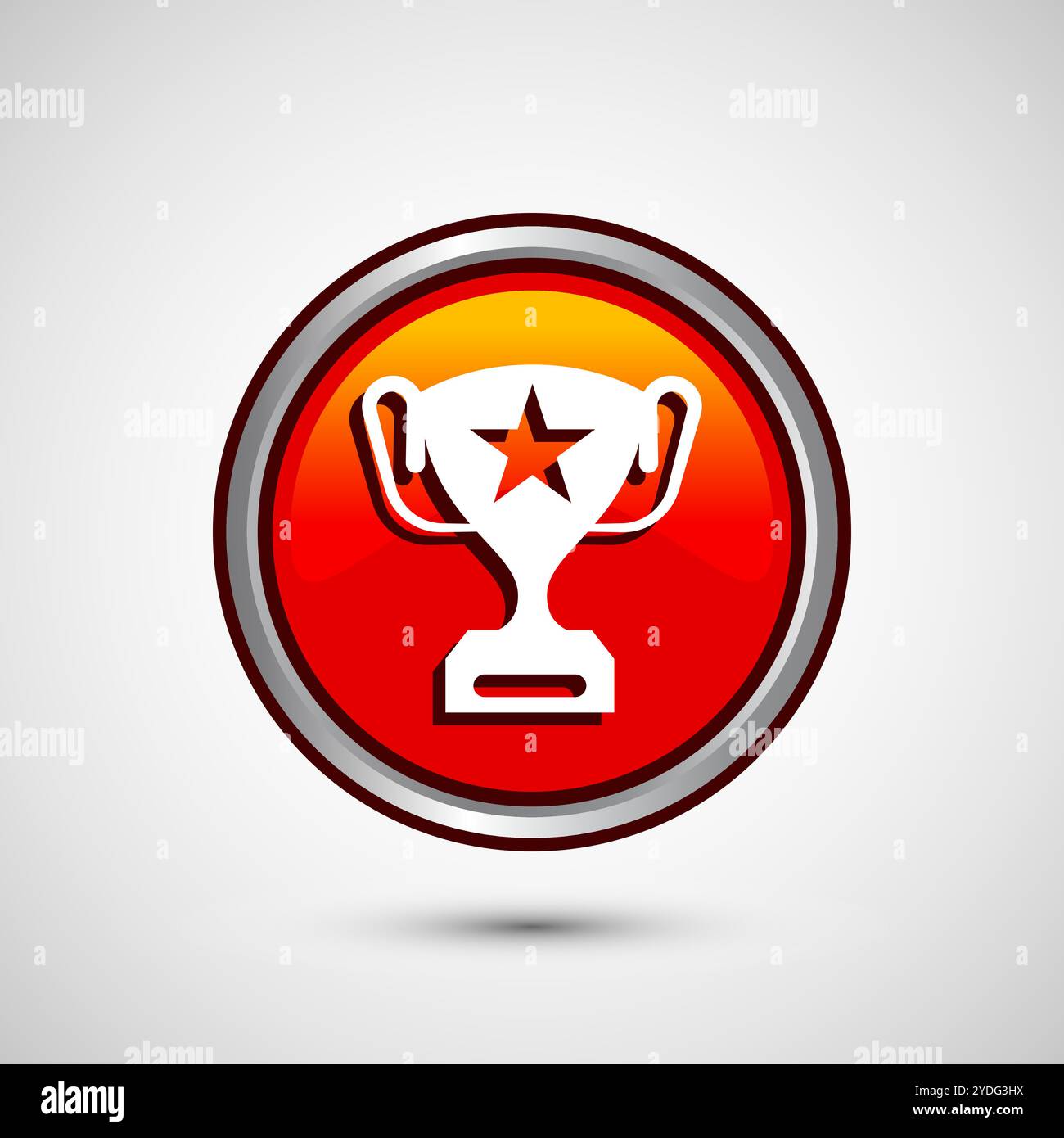 Award icon design illustration, Winning icon, Champion symbol, Button ...