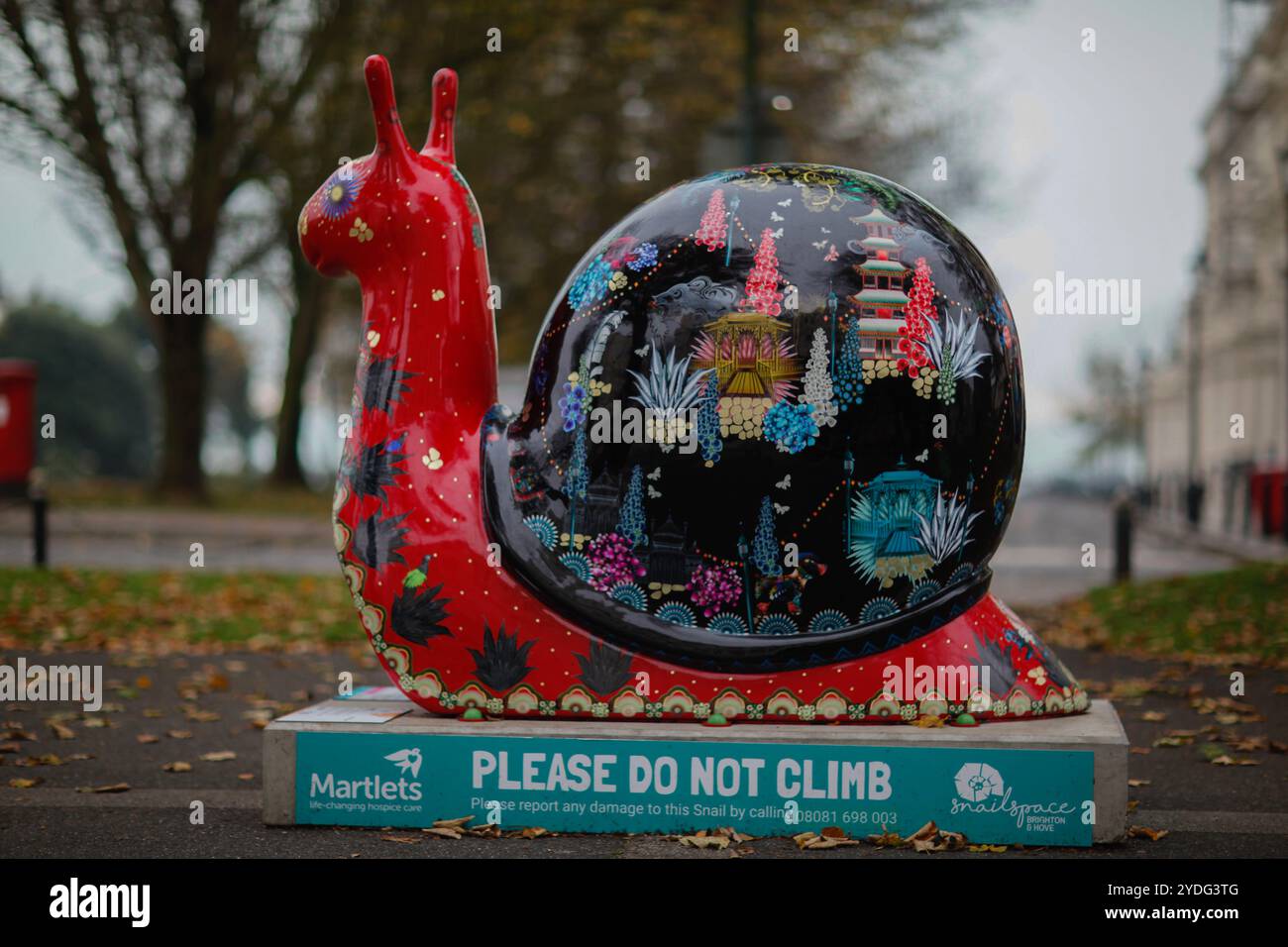 Brighton and Hove are currently full of giant snails as part of a ...