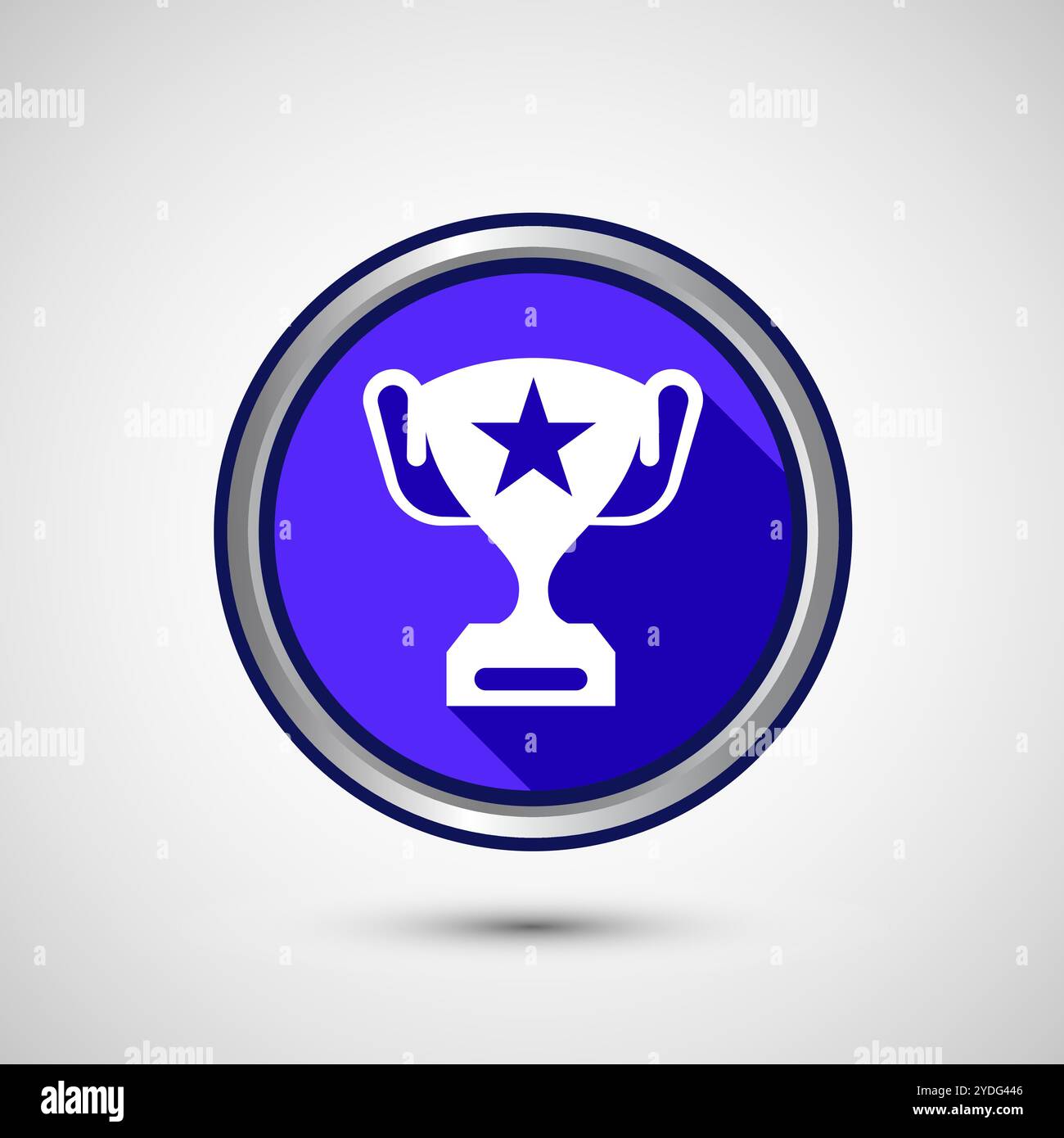 Award icon design illustration, Winning icon, Champion symbol, Button ...