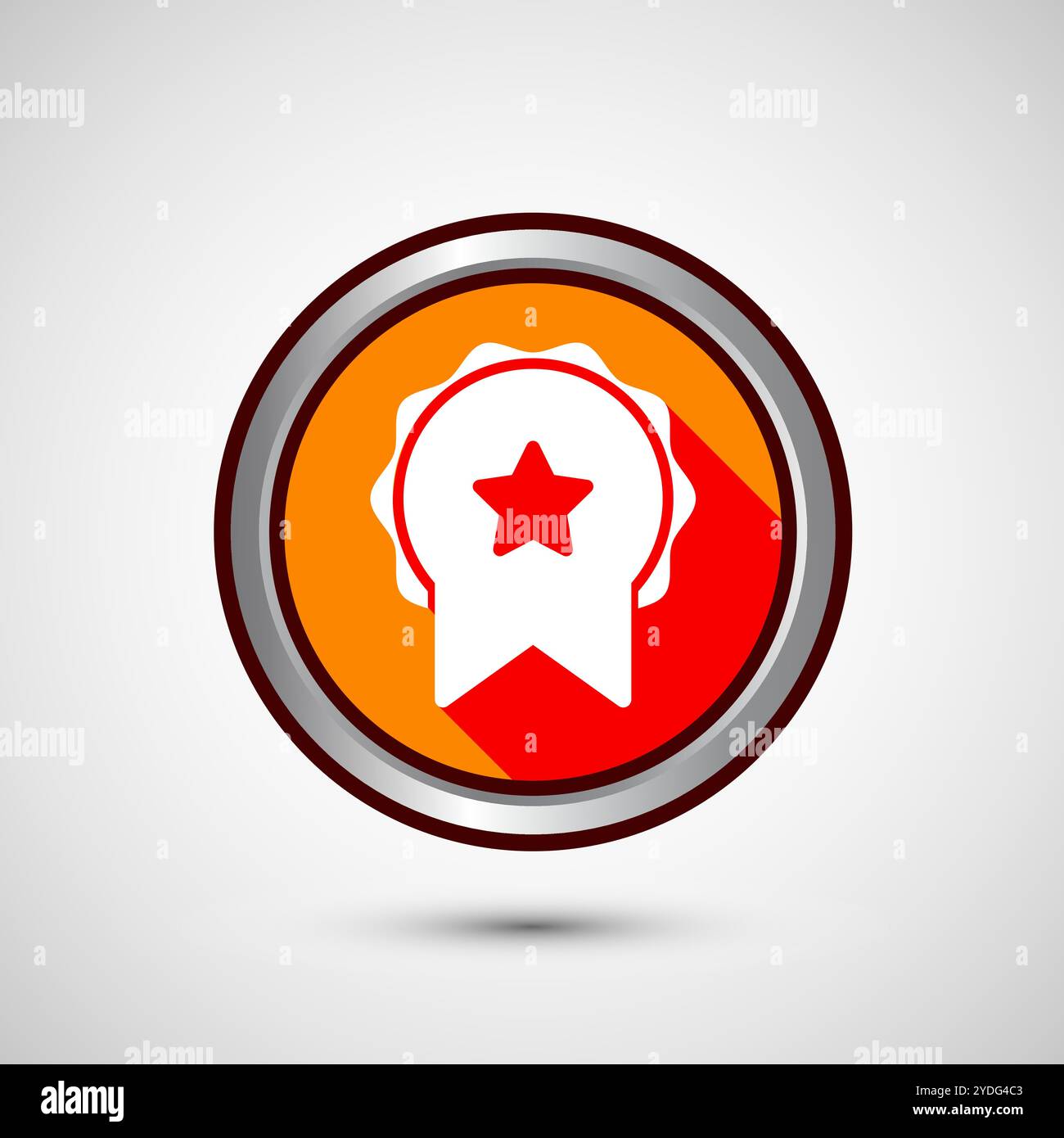 Award icon design illustration, Winning icon, Champion symbol, Button ...
