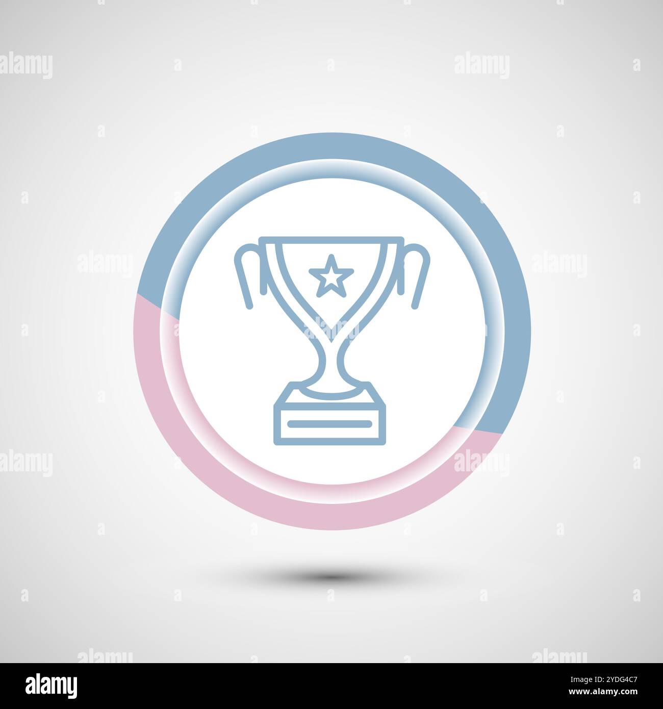 Award icon design illustration, Winning icon, Champion symbol, Button ...