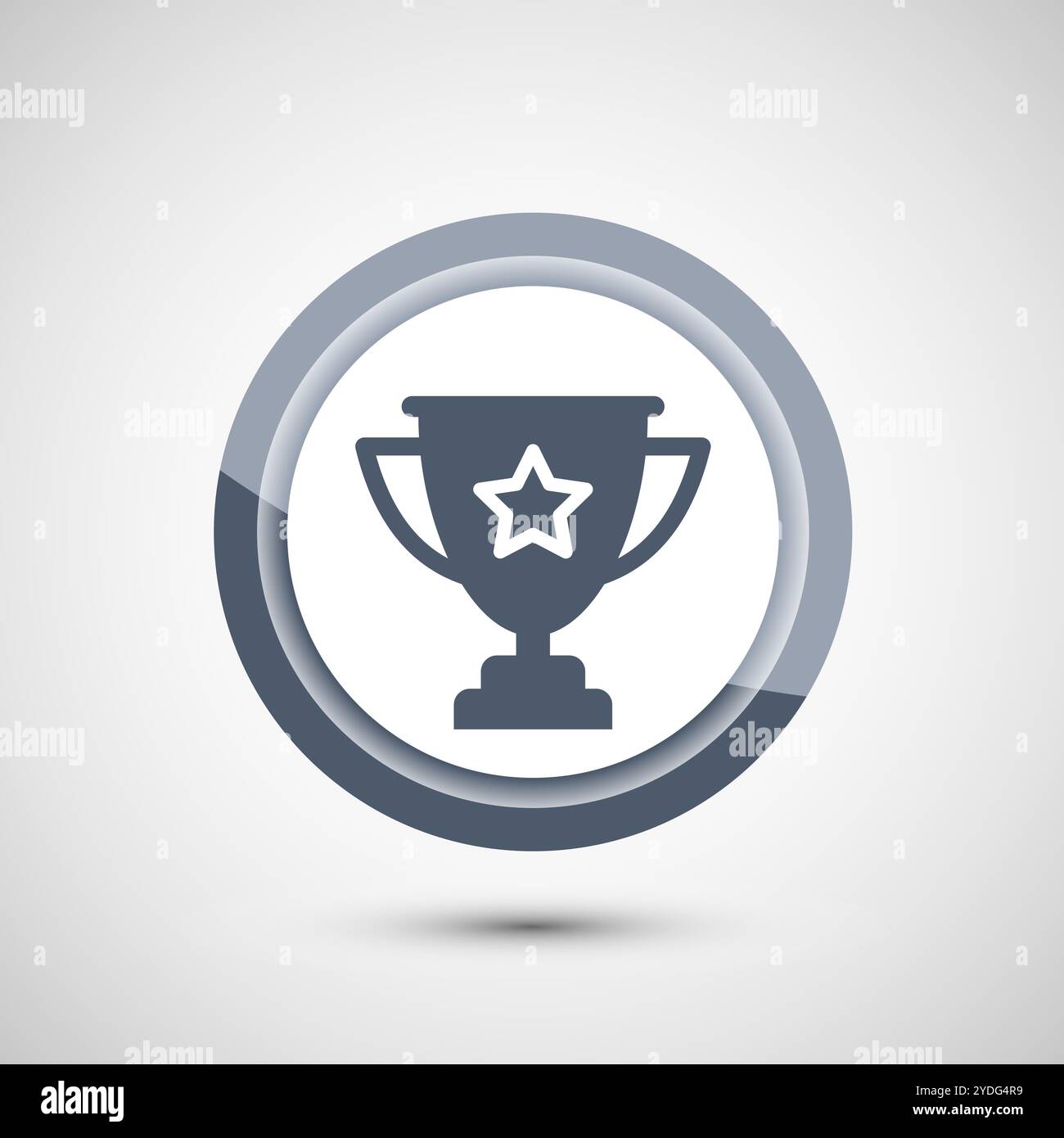 Award icon design illustration, Winning icon, Champion symbol, Button ...