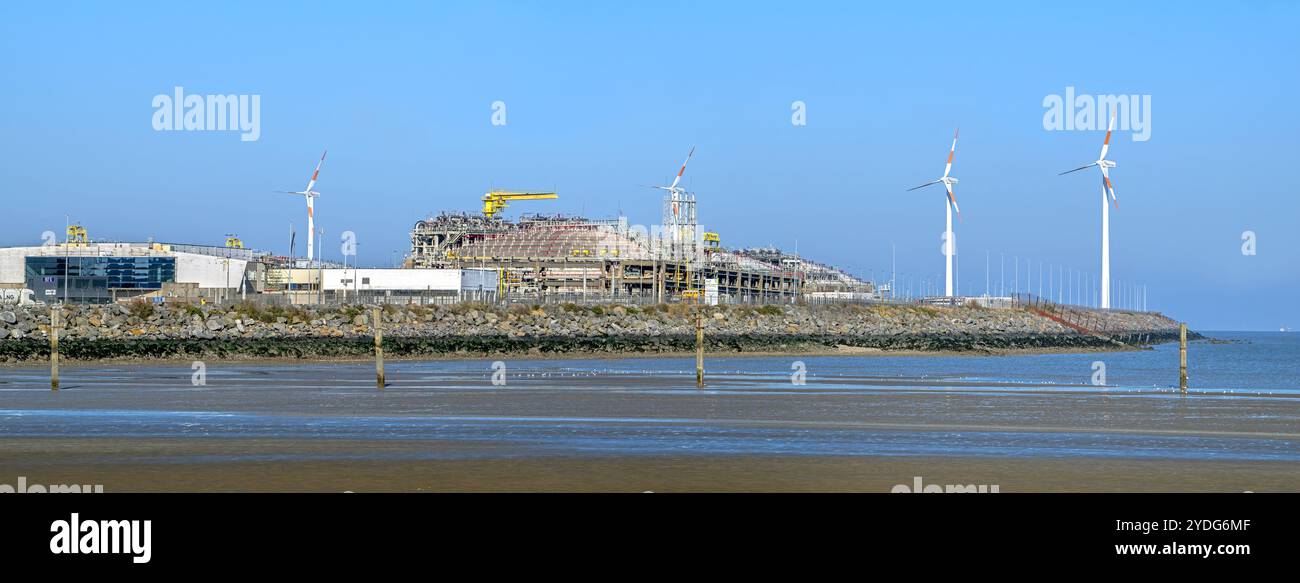 Fluxys Zeebrugge LNG Terminal, liquefied natural gas import terminal in ...