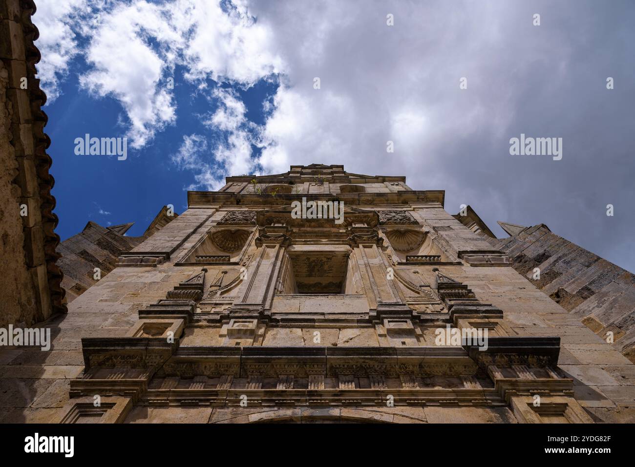 Facade of the Renaissance Church of the former convent of Santo Domingo ...