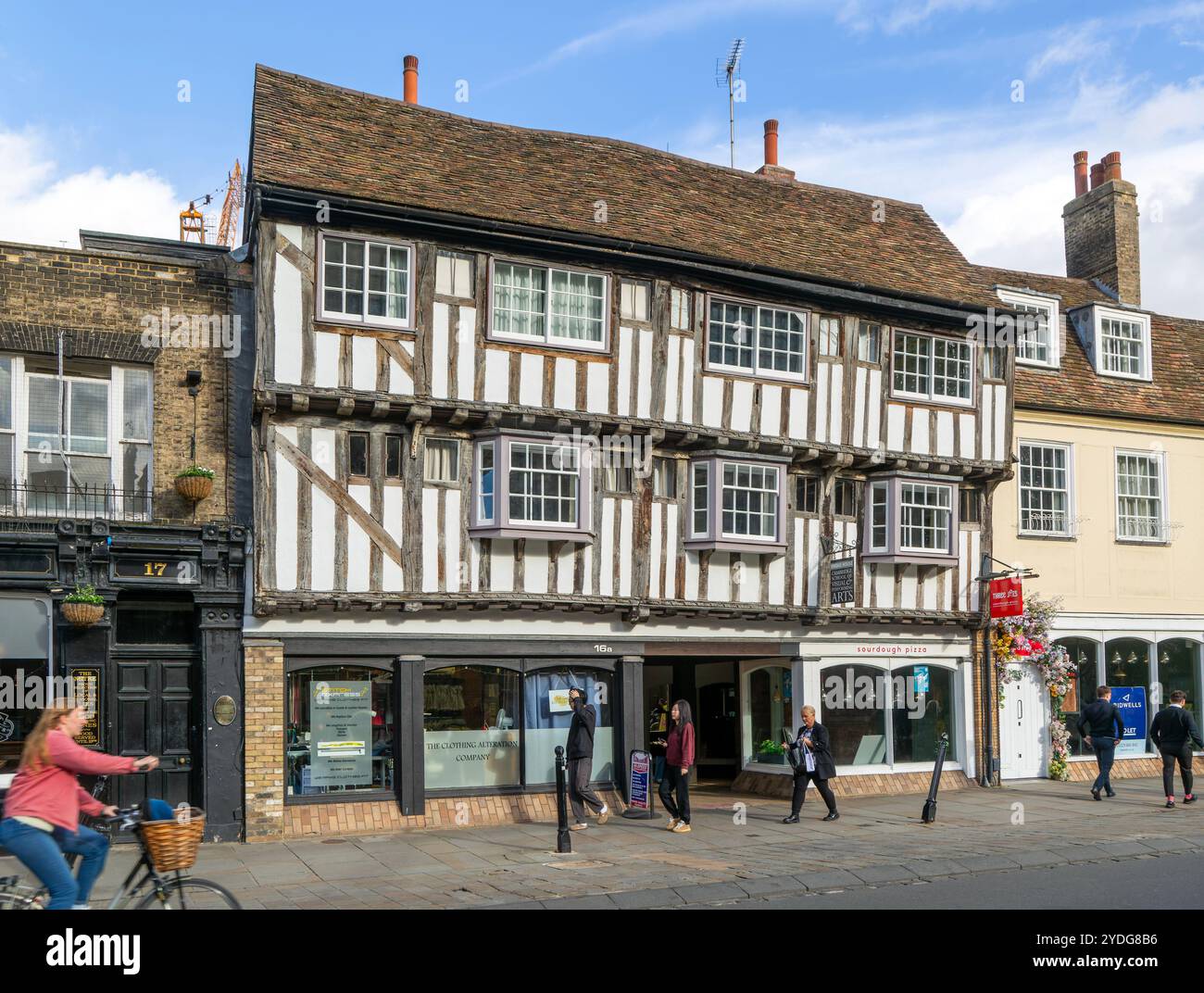 Timber framed Bridge House building, Cambridge School of Visual and ...