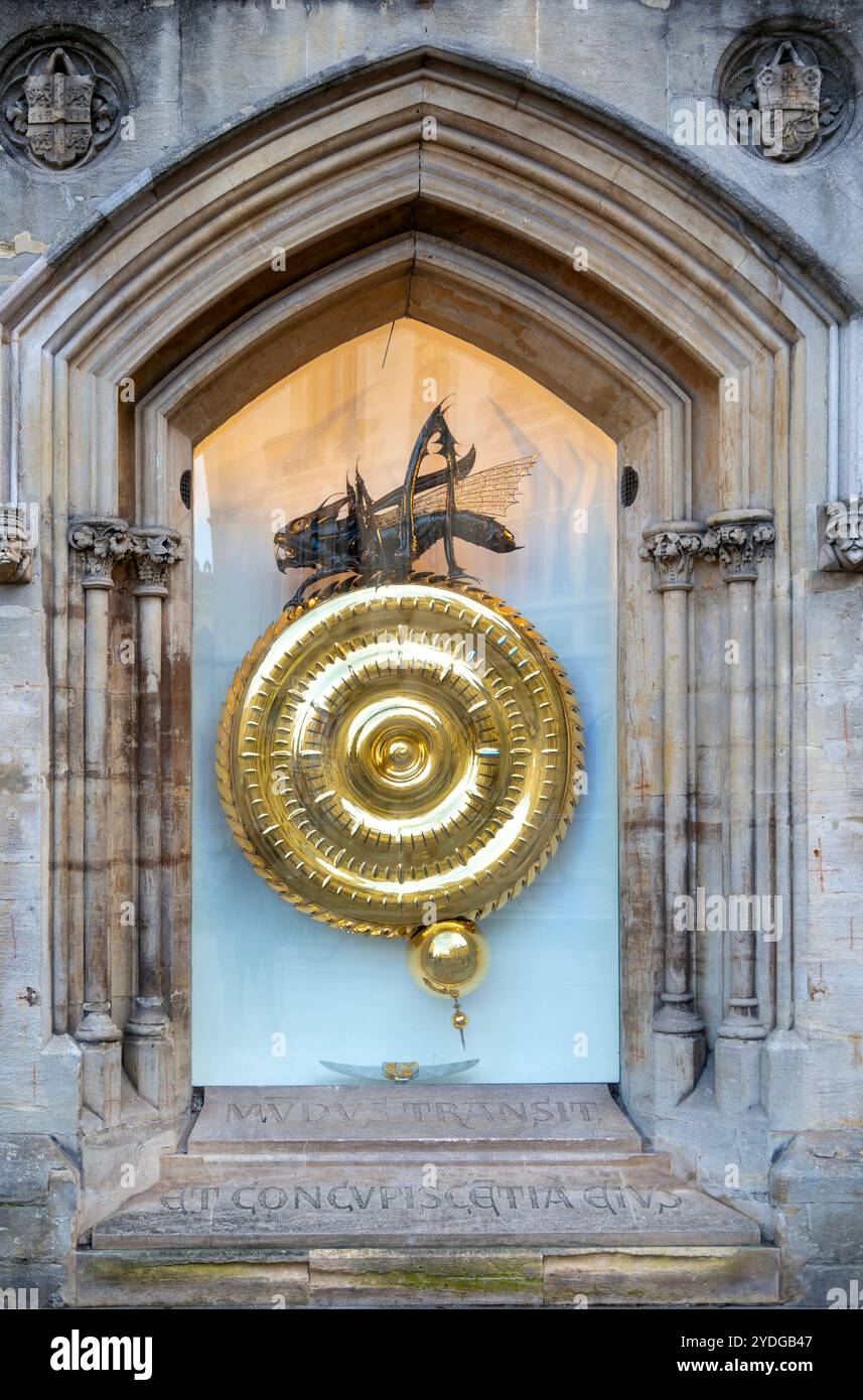 The Corpus Clock or Grasshopper Clock by John Taylor 2008, Corpus ...