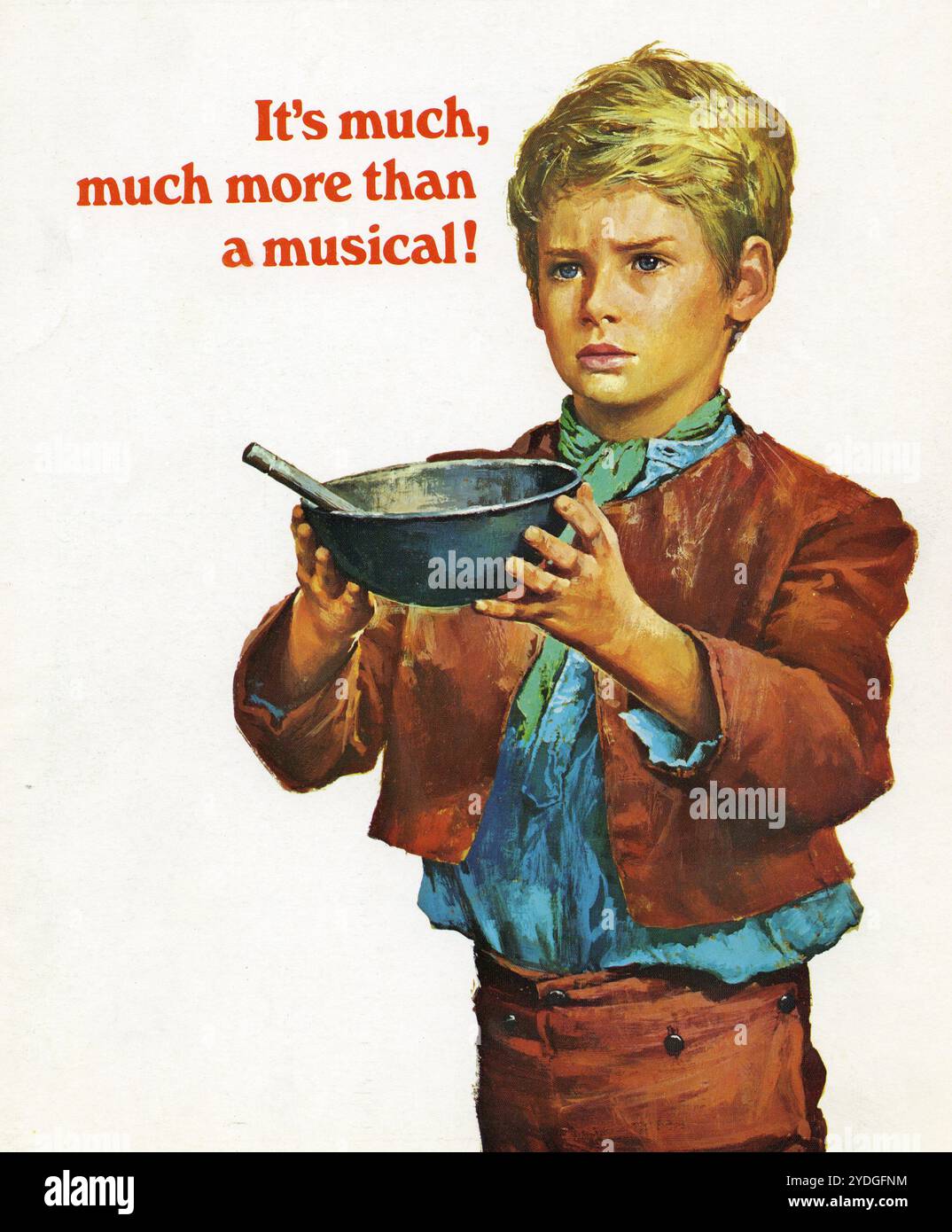 Artwork of MARK LESTER as Oliver Twist from the front of the British ...