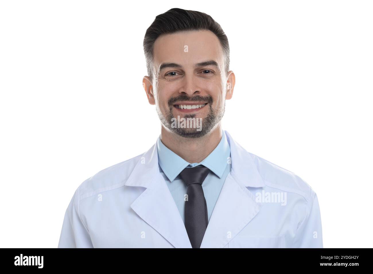 Portrait happy doctor assistant hi-res stock photography and images - Alamy