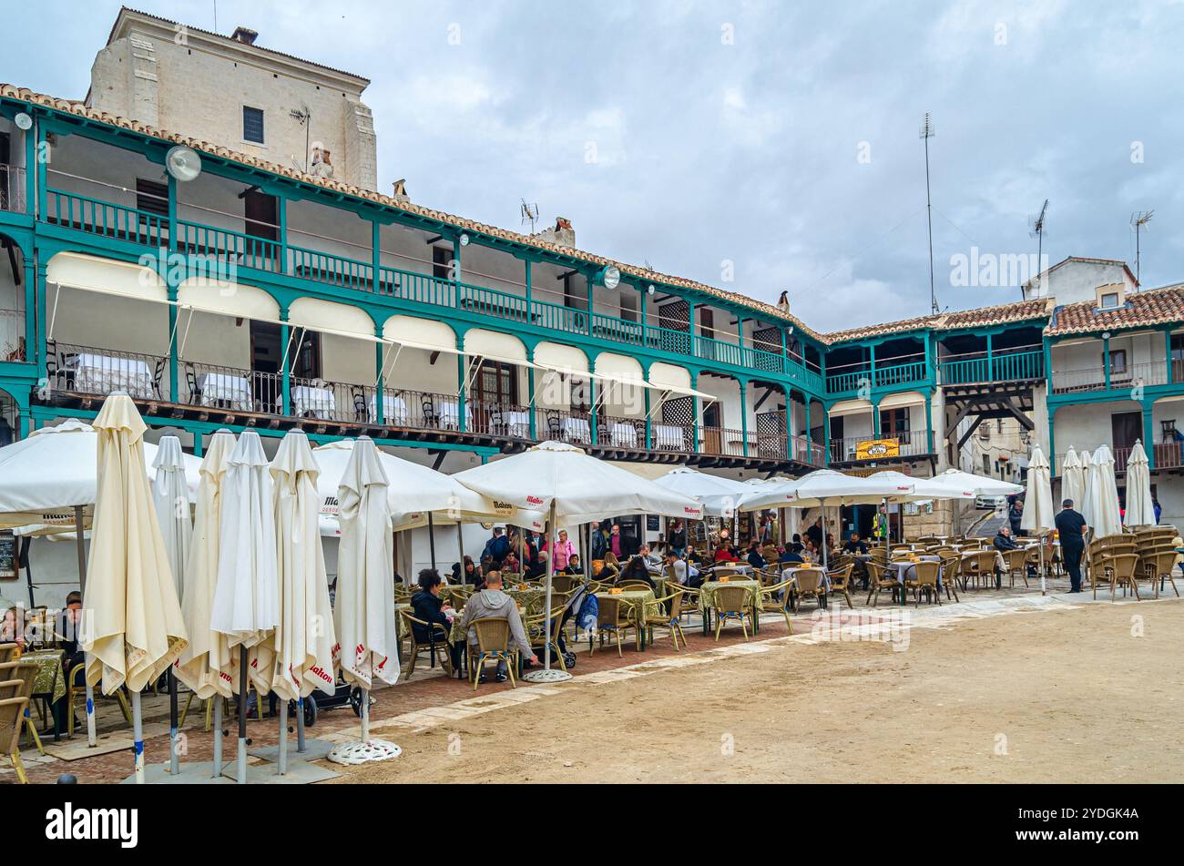 CHINCHON, SPAIN - NOVEMBER 2, 2019: Plaza Mayor (main square) of ...