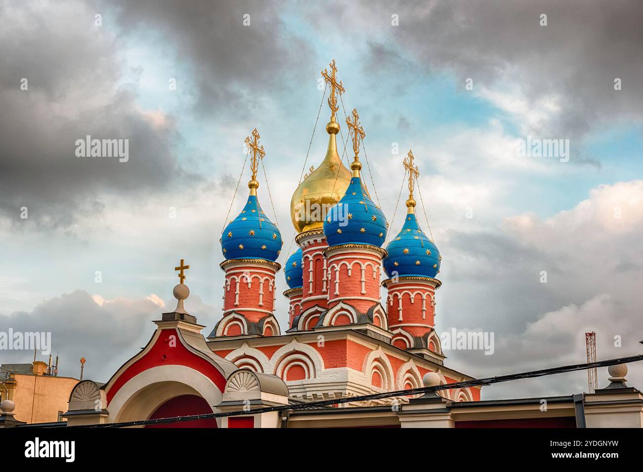 The scenic orthodox Church of St. George, iconic landmark in central ...