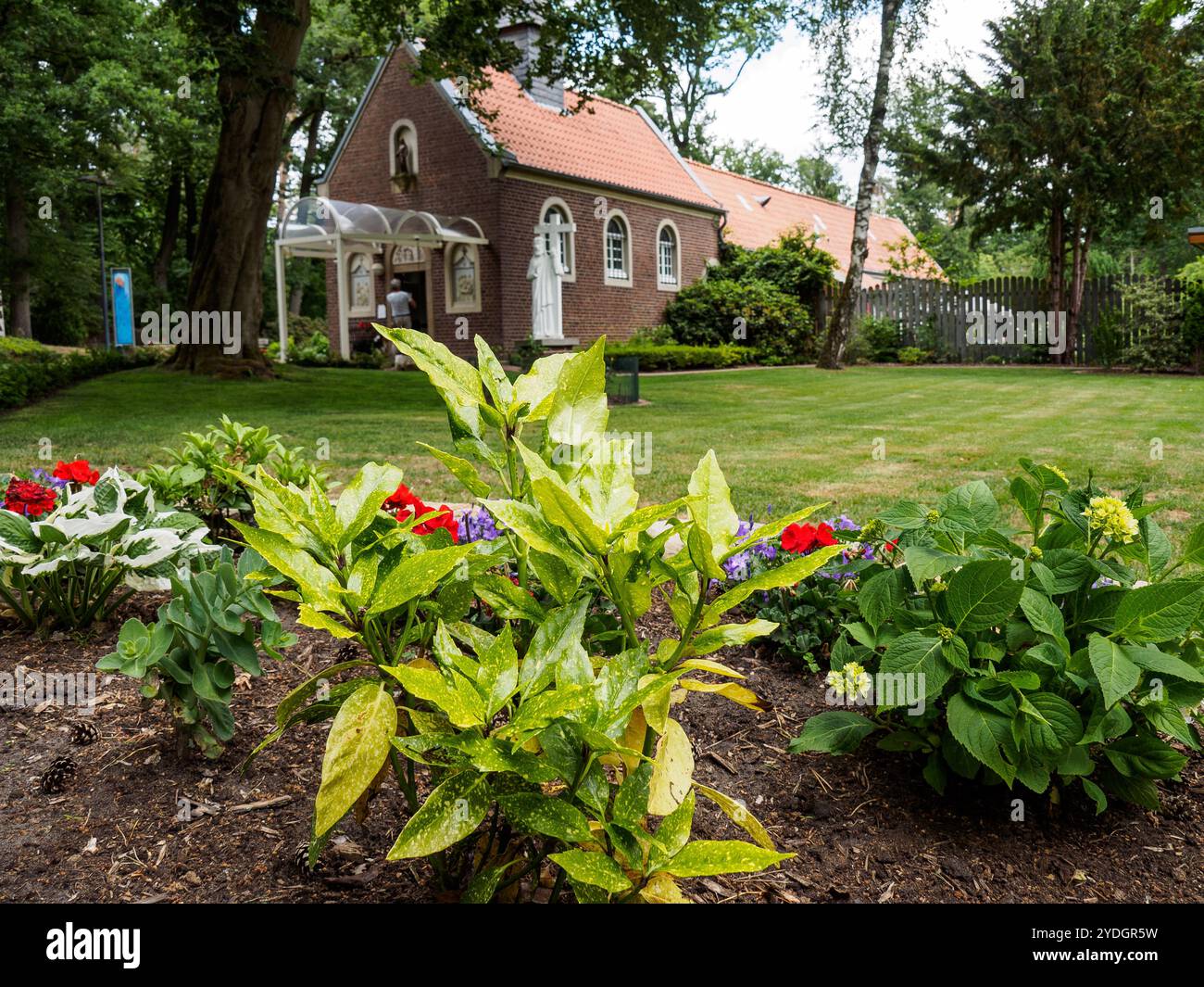 Hiking at reken in the german muensterland Stock Photo - Alamy