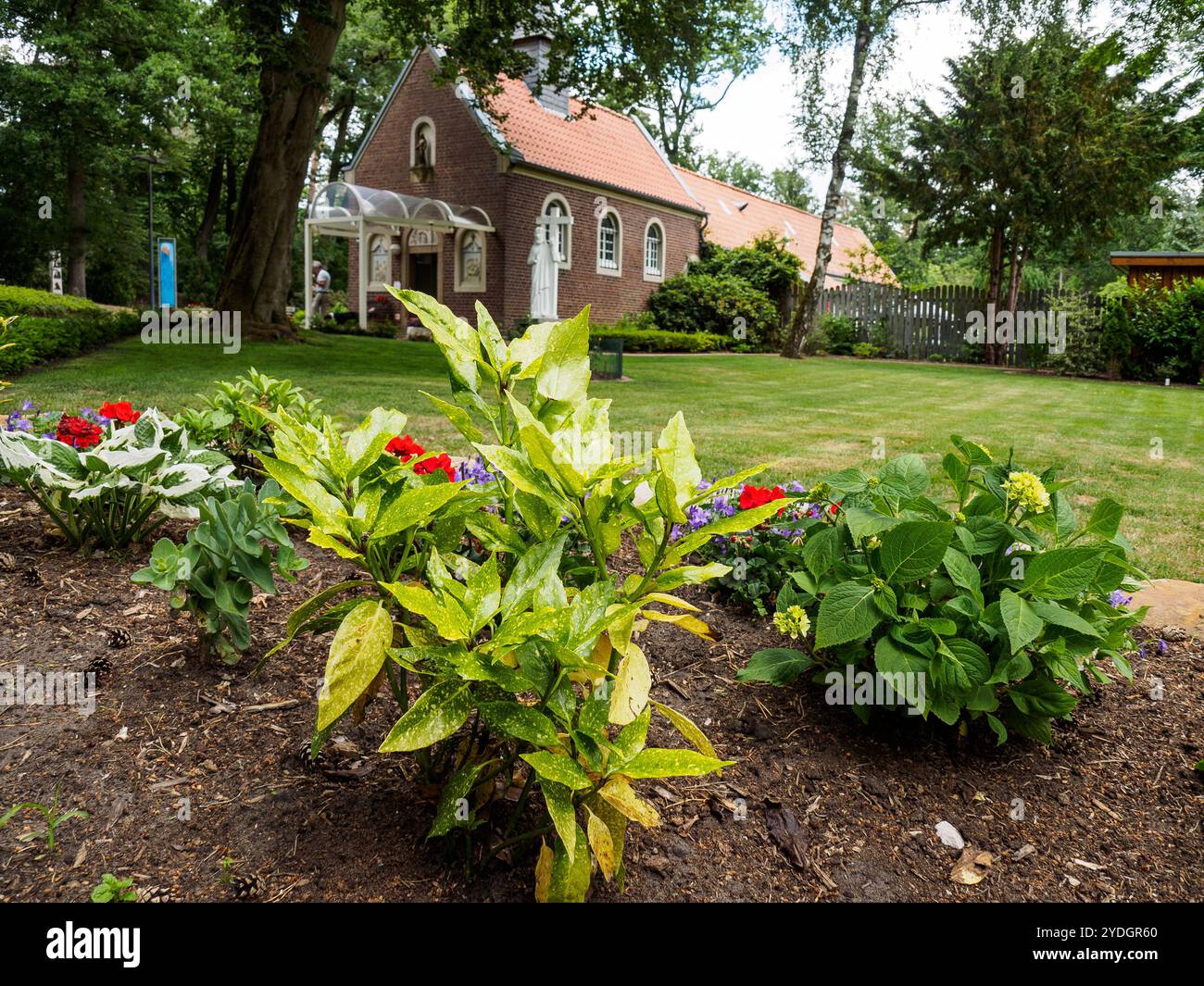 Hiking at reken in the german muensterland Stock Photo - Alamy