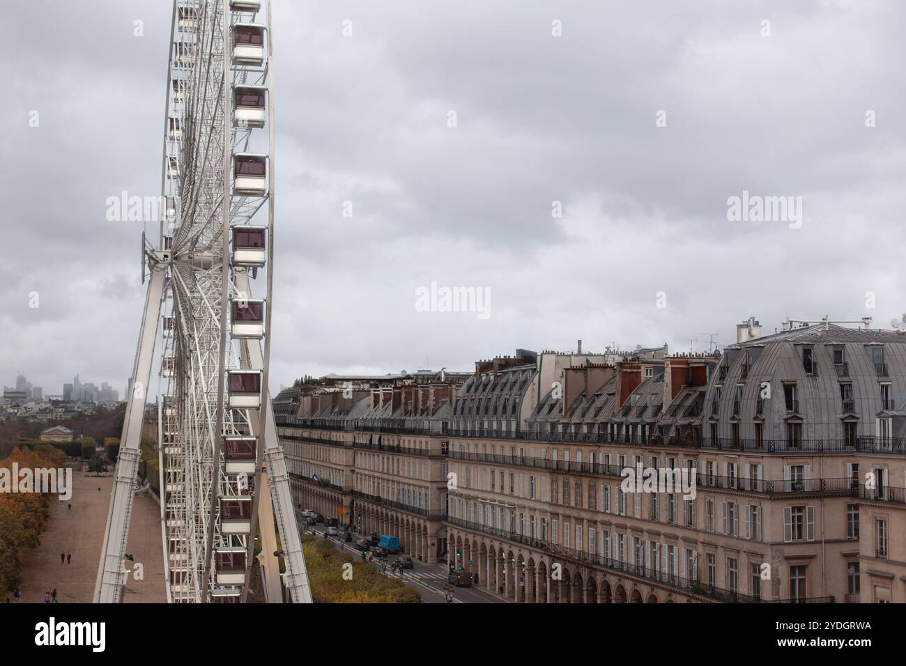 Big wheel at Tuileries garden in Paris Stock Photo - Alamy