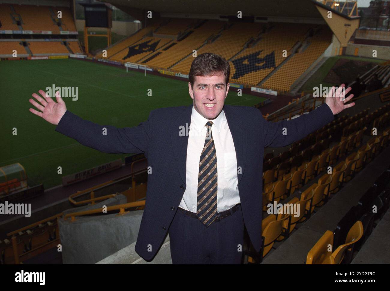 Wolverhampton Wanderers new manager Mark McGhee at Molineux Stadium 13 ...