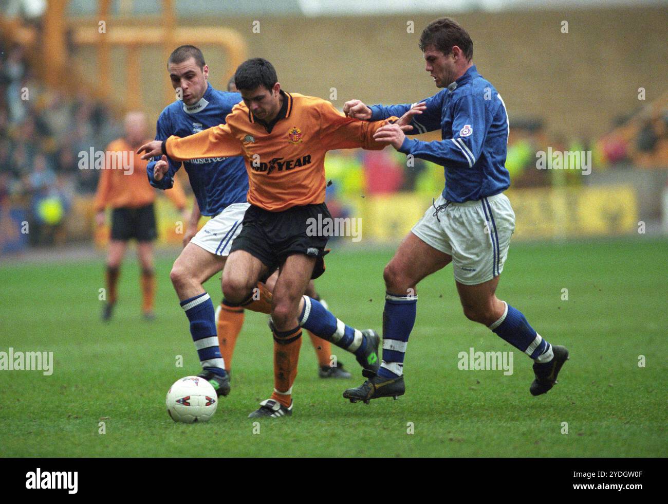 Wolves footballer Steve Corica between Steve Castle Wolverhampton ...