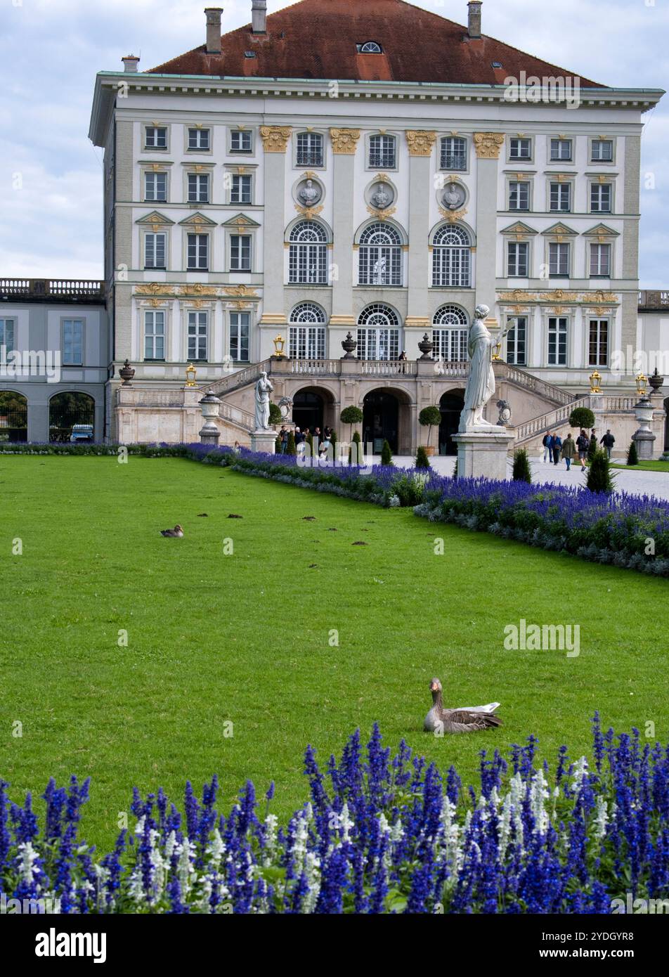 Nymphenburg Palace exterior view ,Munich Stock Photo - Alamy