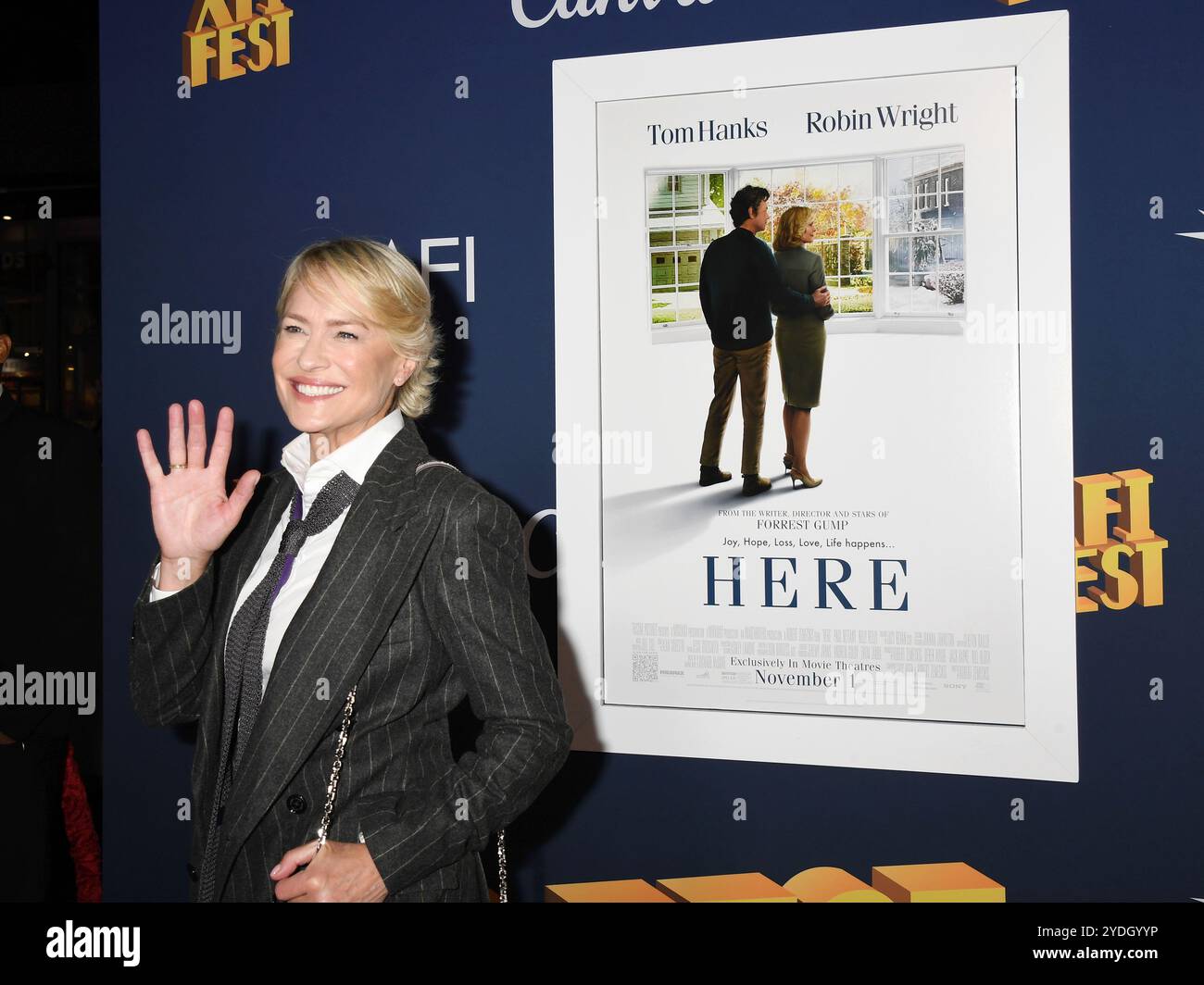 HOLLYWOOD, CALIFORNIA - OCTOBER 25: Robin Wright attends the world ...
