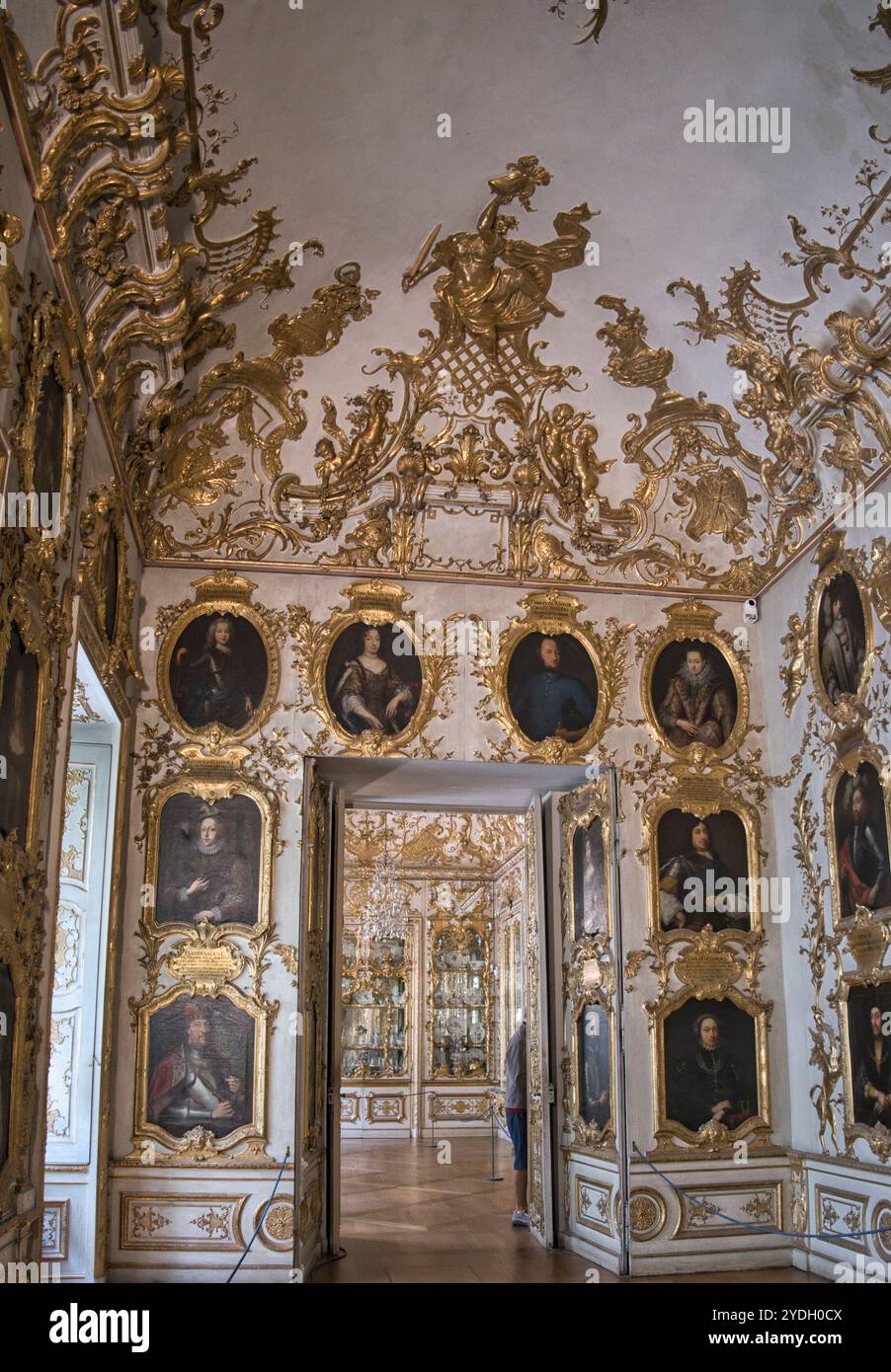 Ancestral Gallery, The Residenz,Munich Stock Photo - Alamy