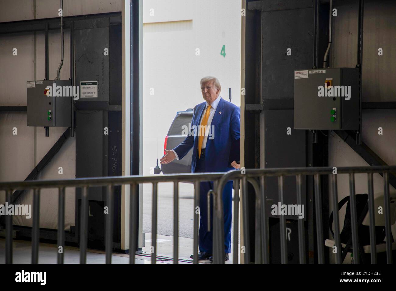 Austin, Tx, USA. 26th Oct, 2024. Former President DONALD TRUMP speaks ...