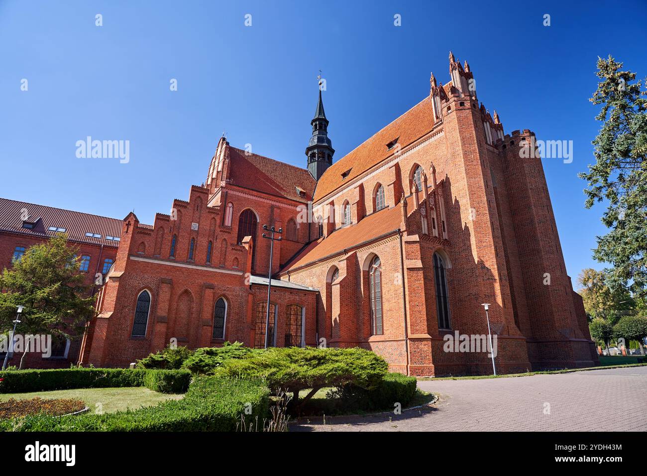 historic, gothic church Cathedral Basilica of the Assumption of the ...