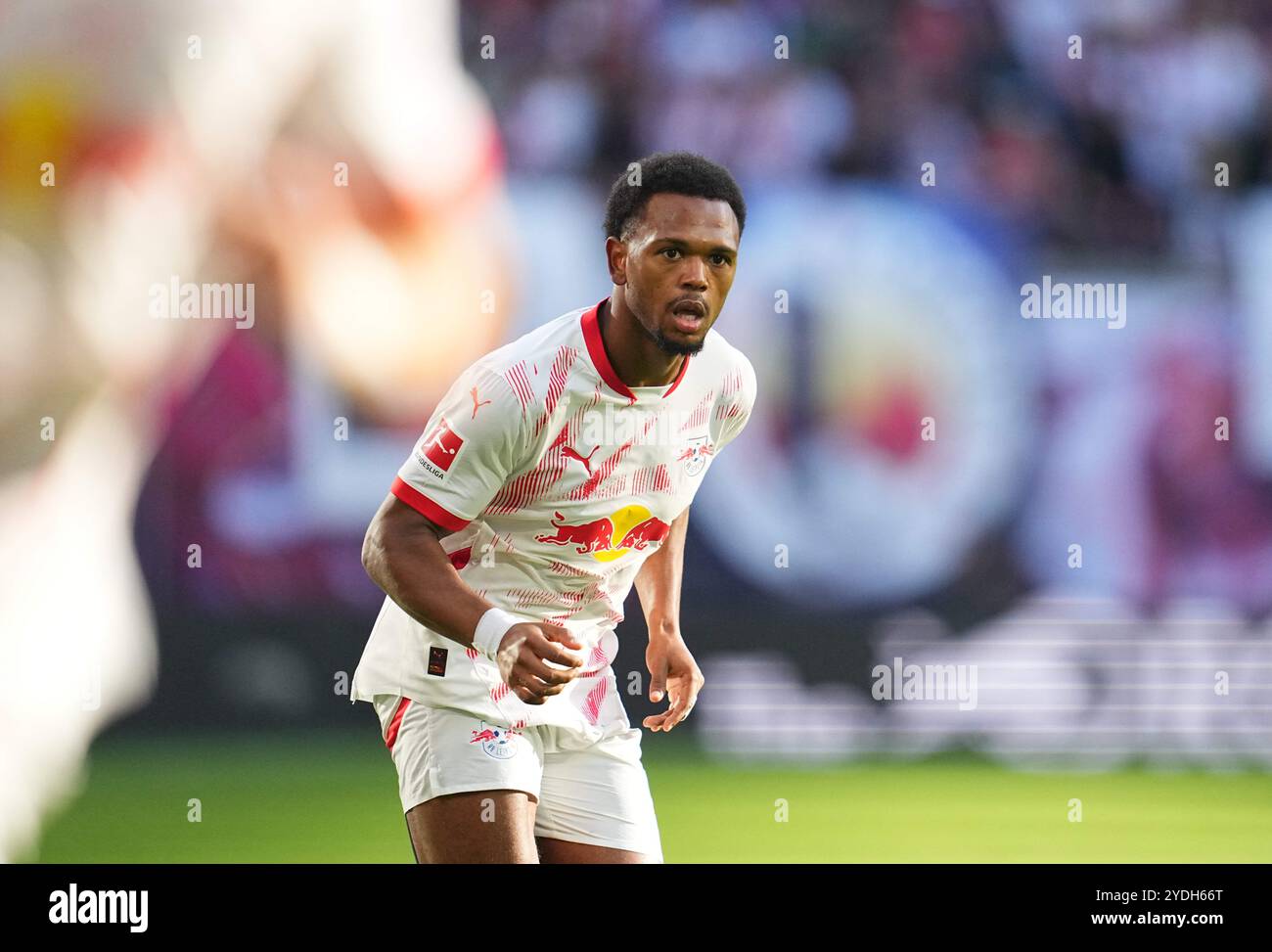 Red Bull Arena, Leipzig, Germany. 26th Oct, 2024. LoÃ¯s Openda of ...