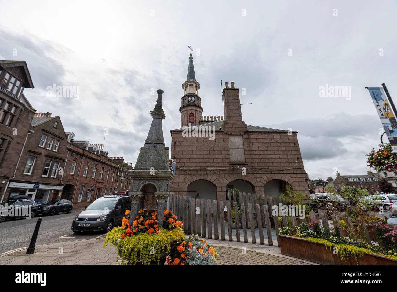 Market Square, Stonehaven, Aberdeenshire, Scotland, UK Stock Photo - Alamy