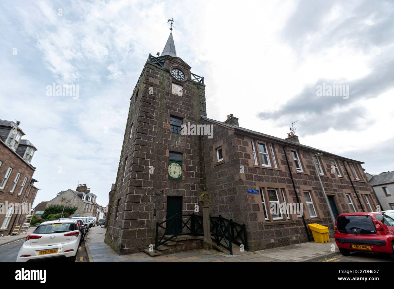 Stonehaven Clock Tower, Stonehaven, Aberdeenshire, Scotland, UK Stock ...